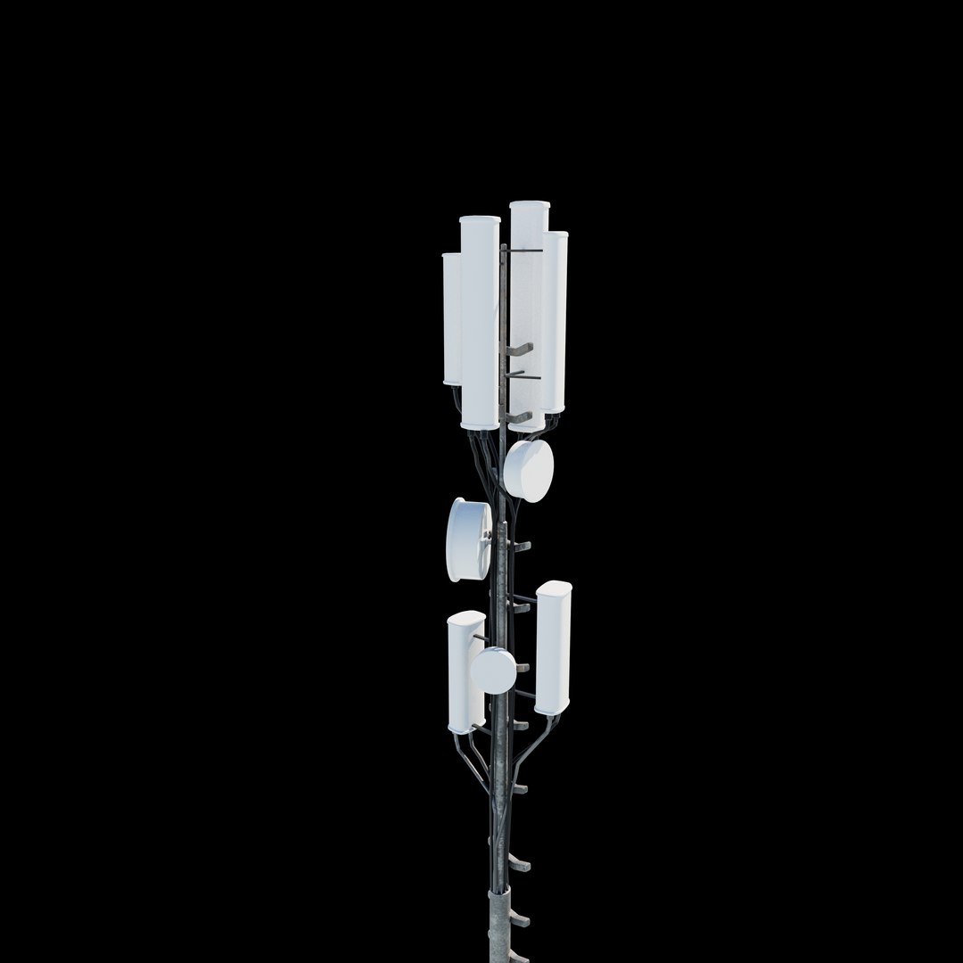 3D Cell Tower 3D Model 3D Model Model - TurboSquid 2360472