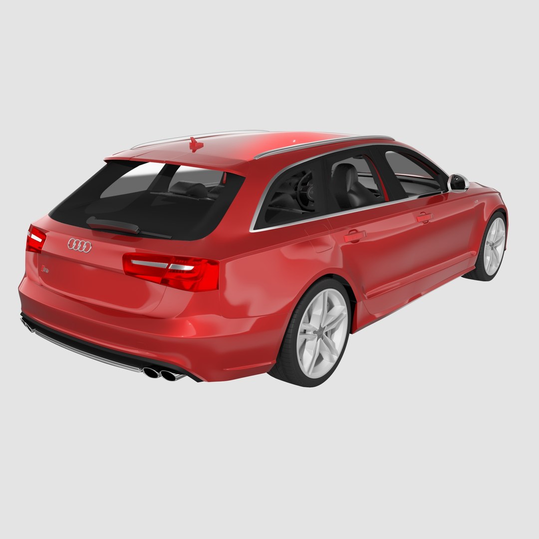 audi s6 avant 2013 3d max