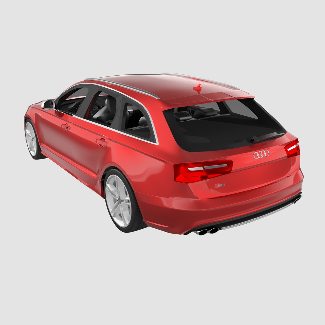 audi s6 avant 2013 3d max