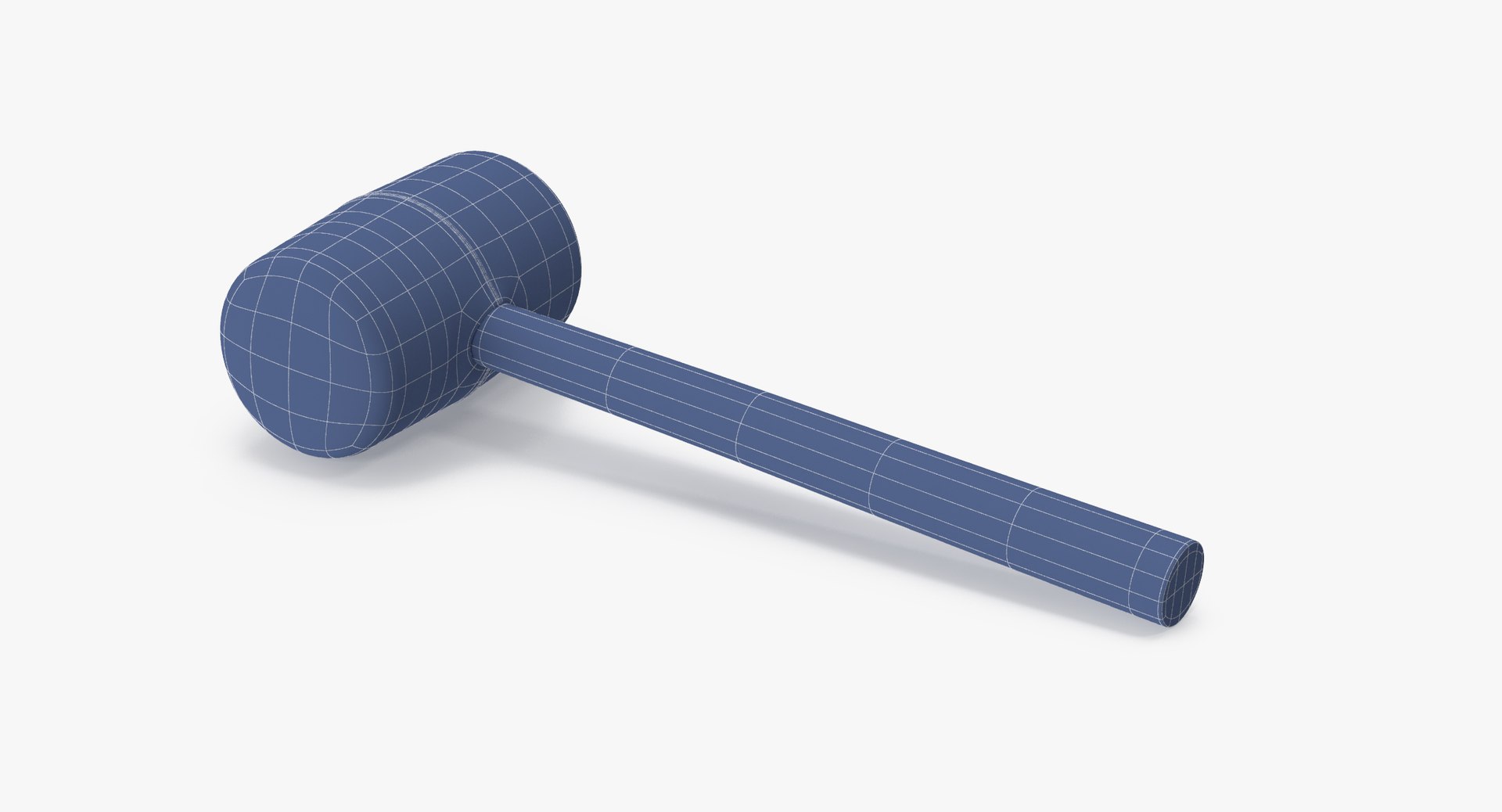 3d model rubber mallet
