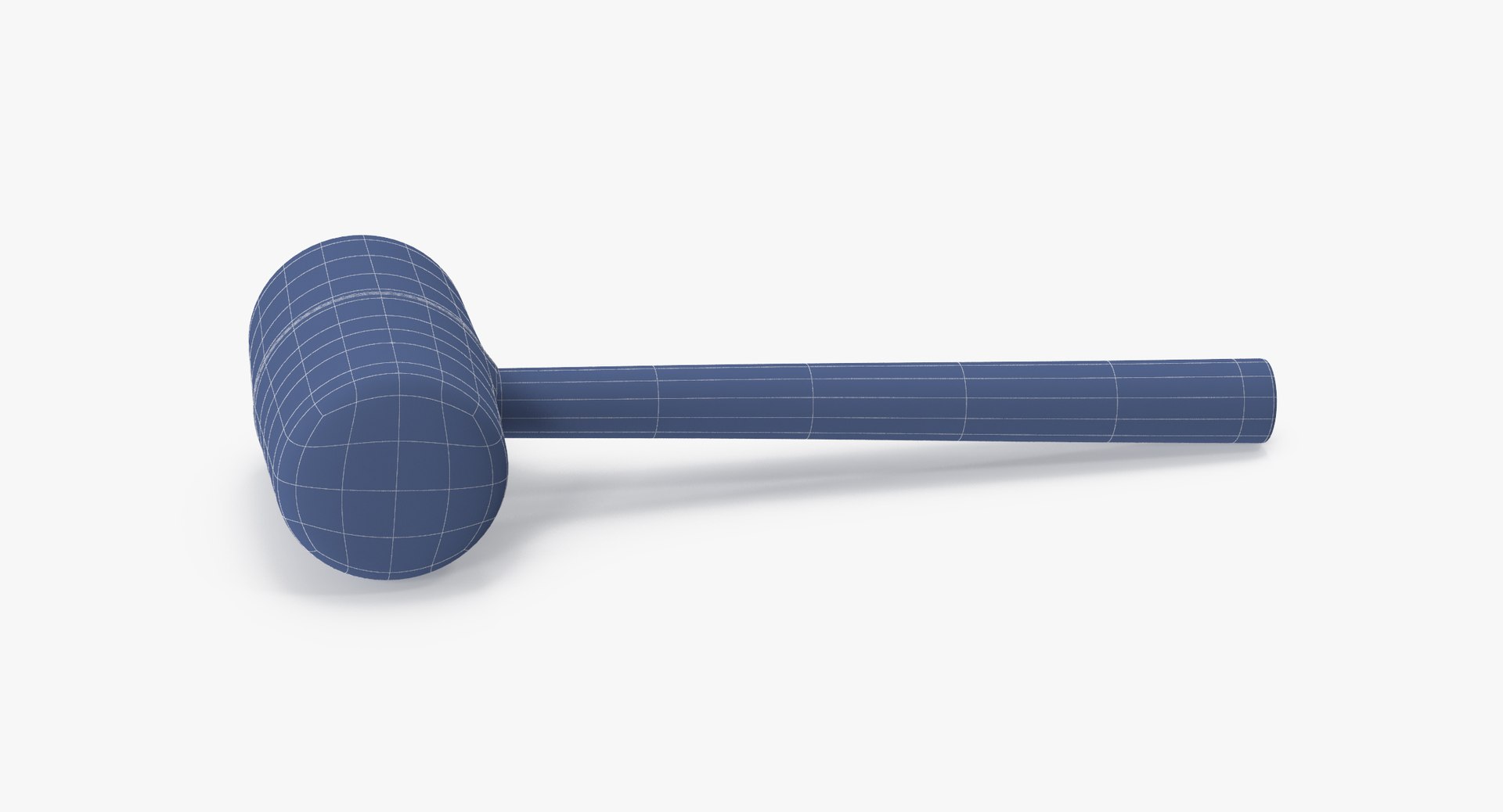 3d model rubber mallet