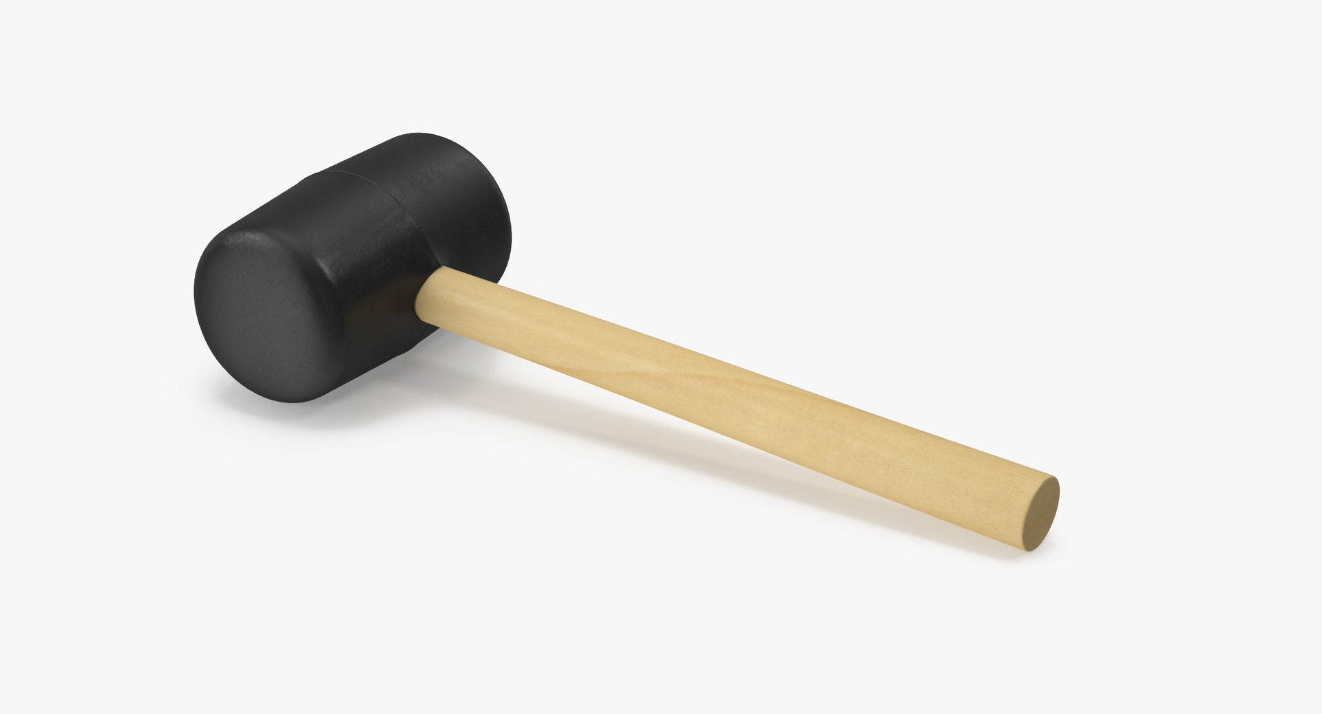 3d model rubber mallet