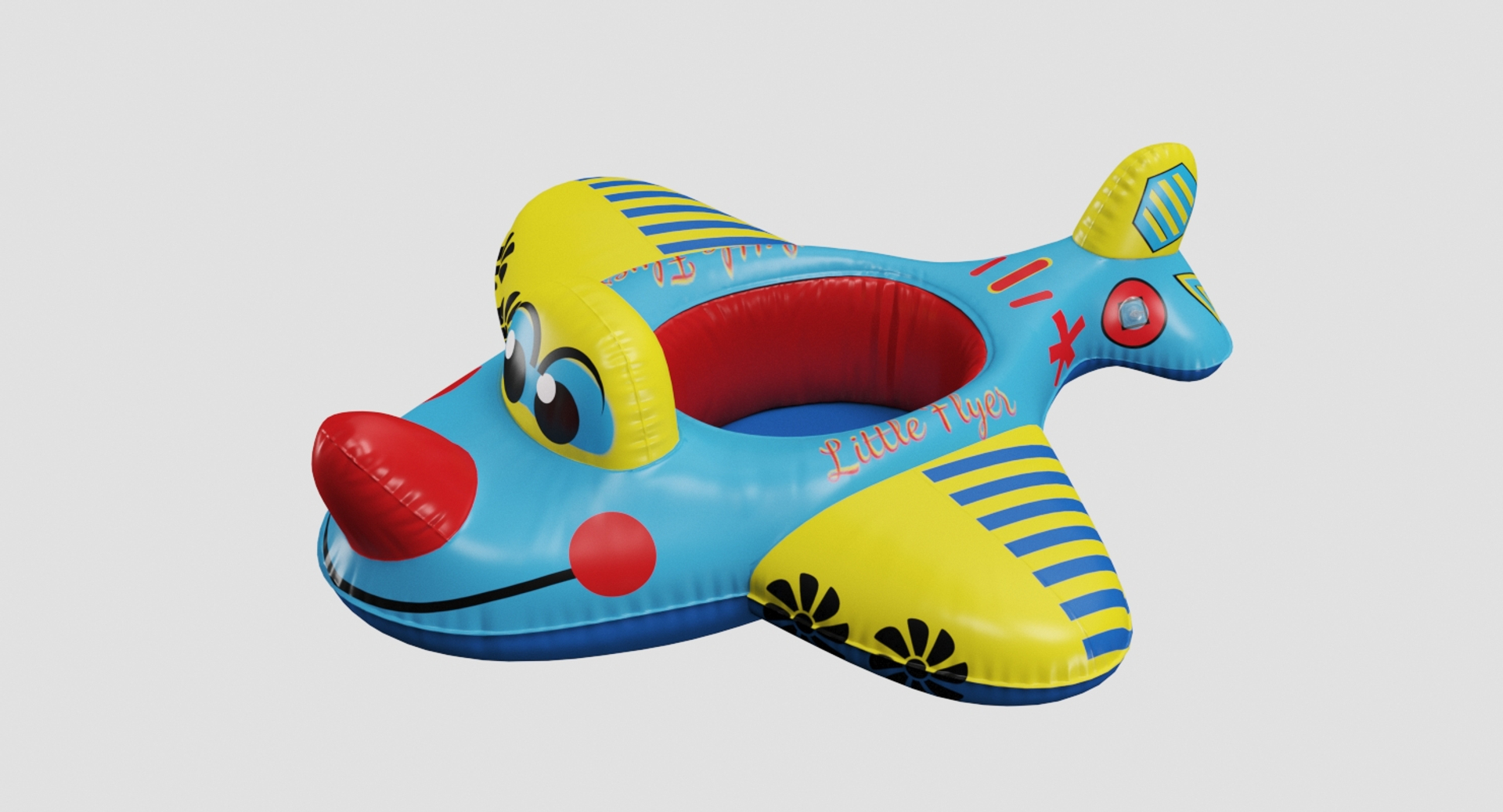 3D Airplane Baby Swimming Pool - TurboSquid 1419189