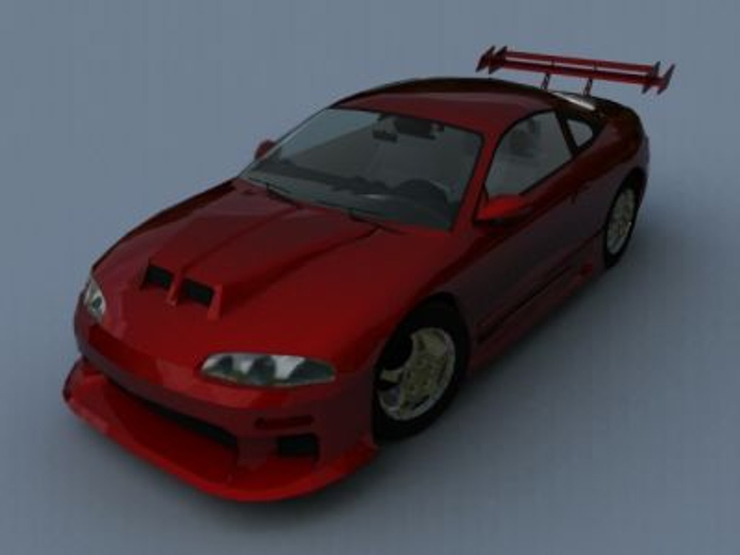 mitsubishi eclipse 3d model