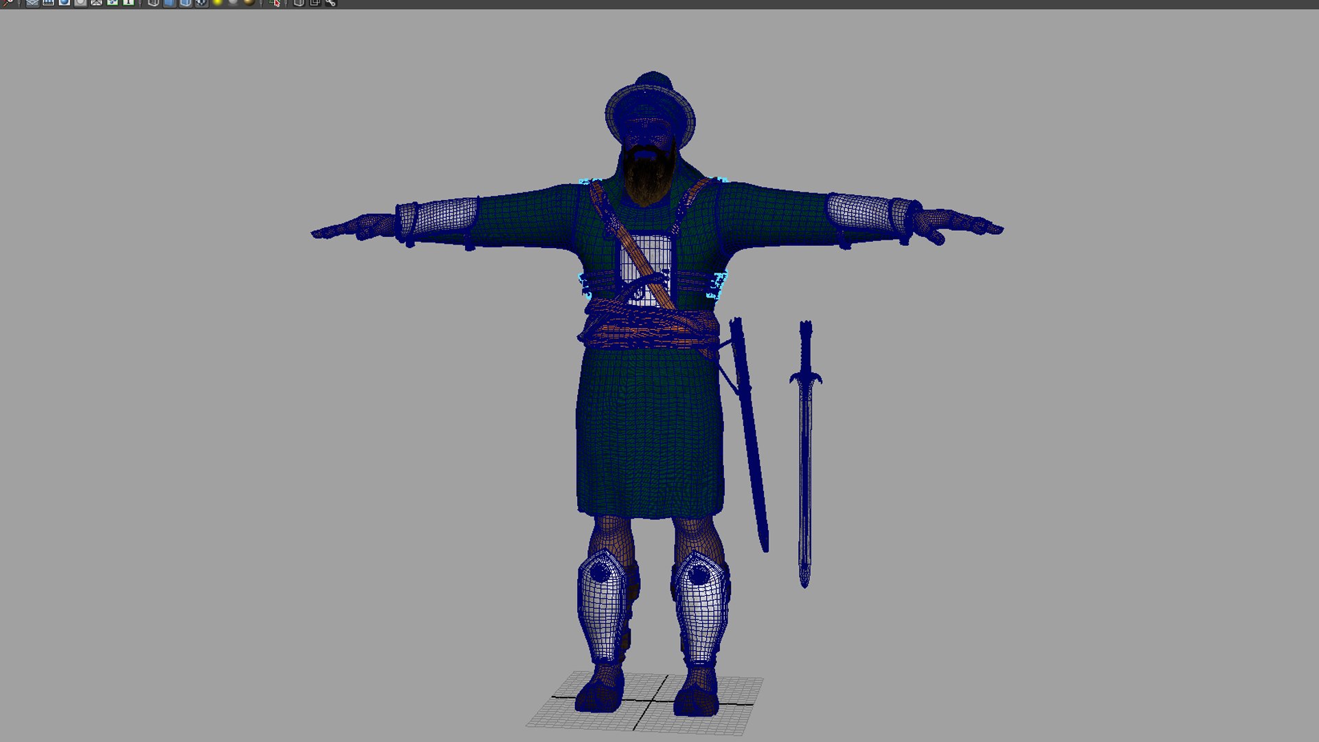 Singh Bahadur Warrior 3D Model - TurboSquid 1629115