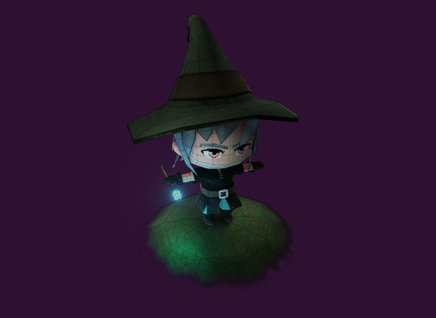 Mage Chibi Rigged 3D Model 3D Model - TurboSquid 1985136