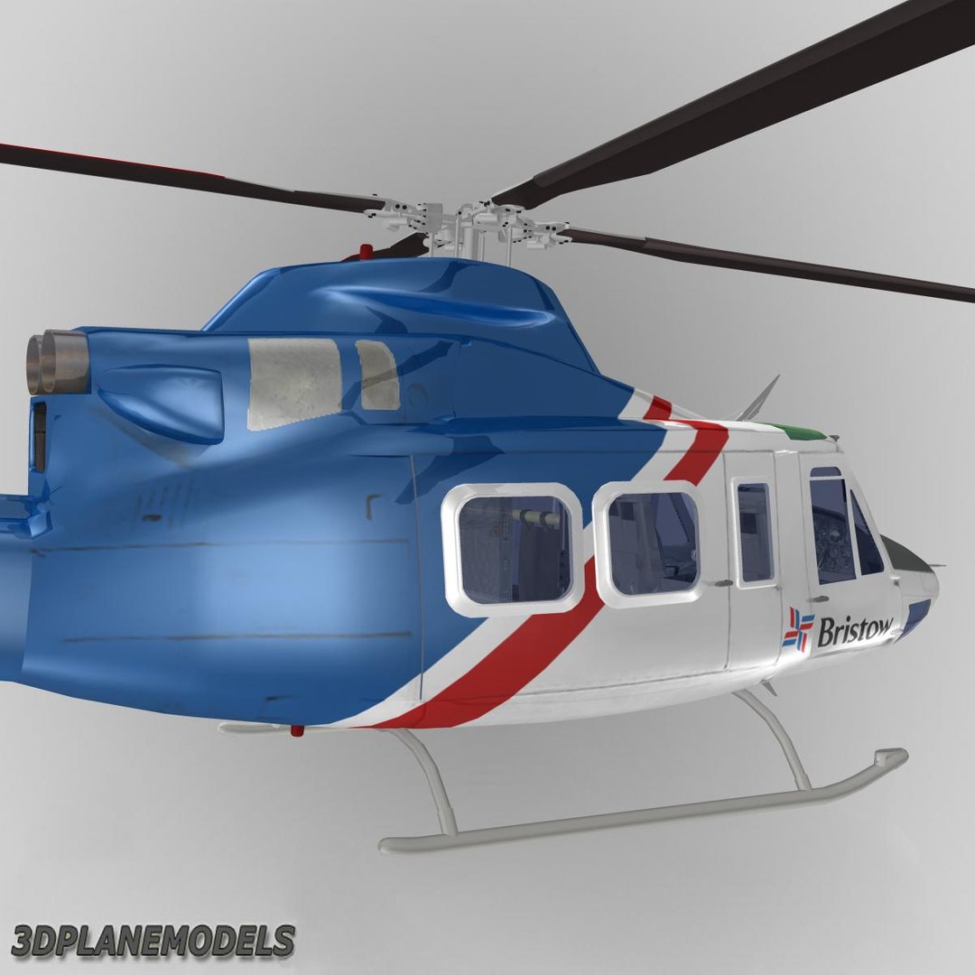 Dxf Bell 412 Helicopter Animation