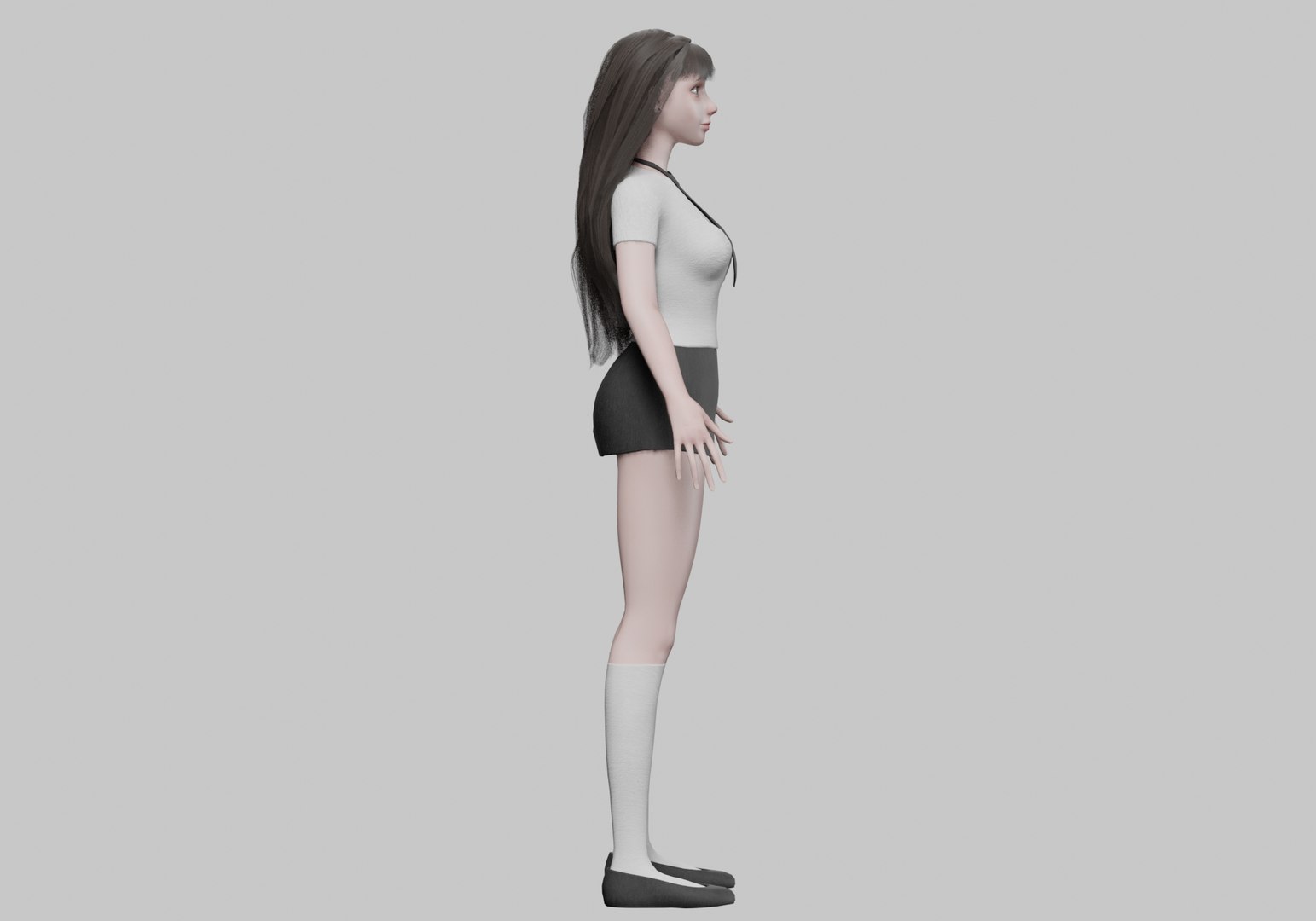 3D Model Basic Pretty Woman V32163 - TurboSquid 2267673