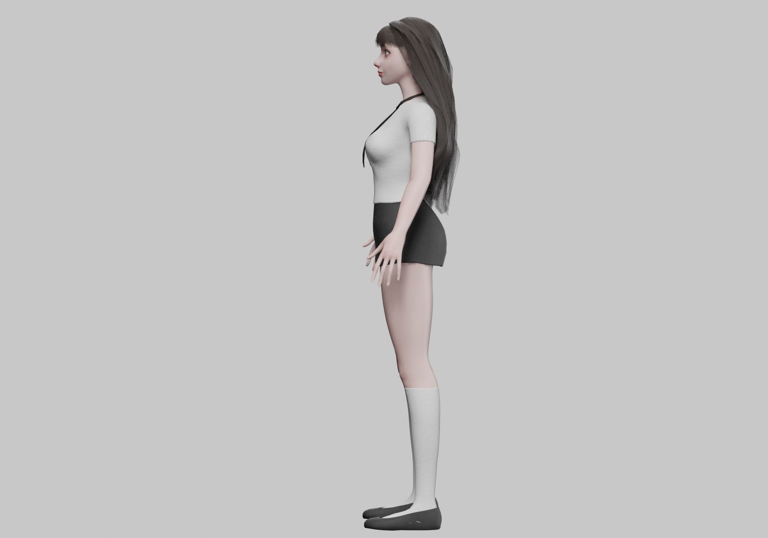 3D Model Basic Pretty Woman V32163 - TurboSquid 2267673
