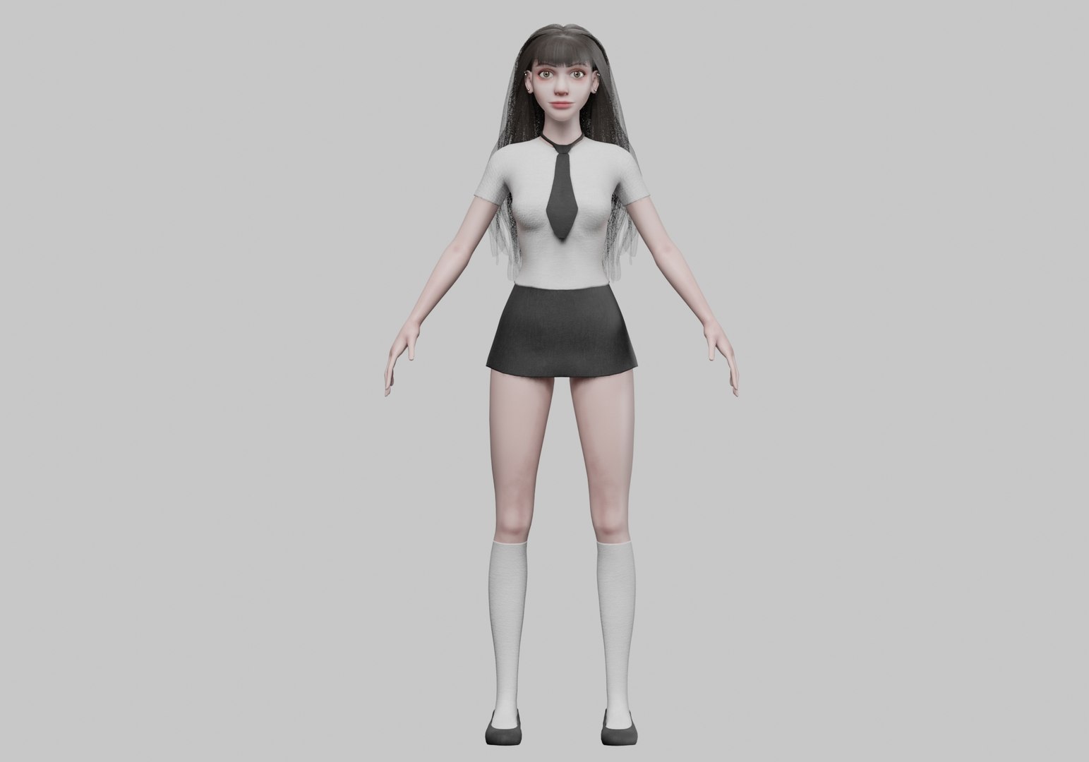 3D Model Basic Pretty Woman V32163 - TurboSquid 2267673