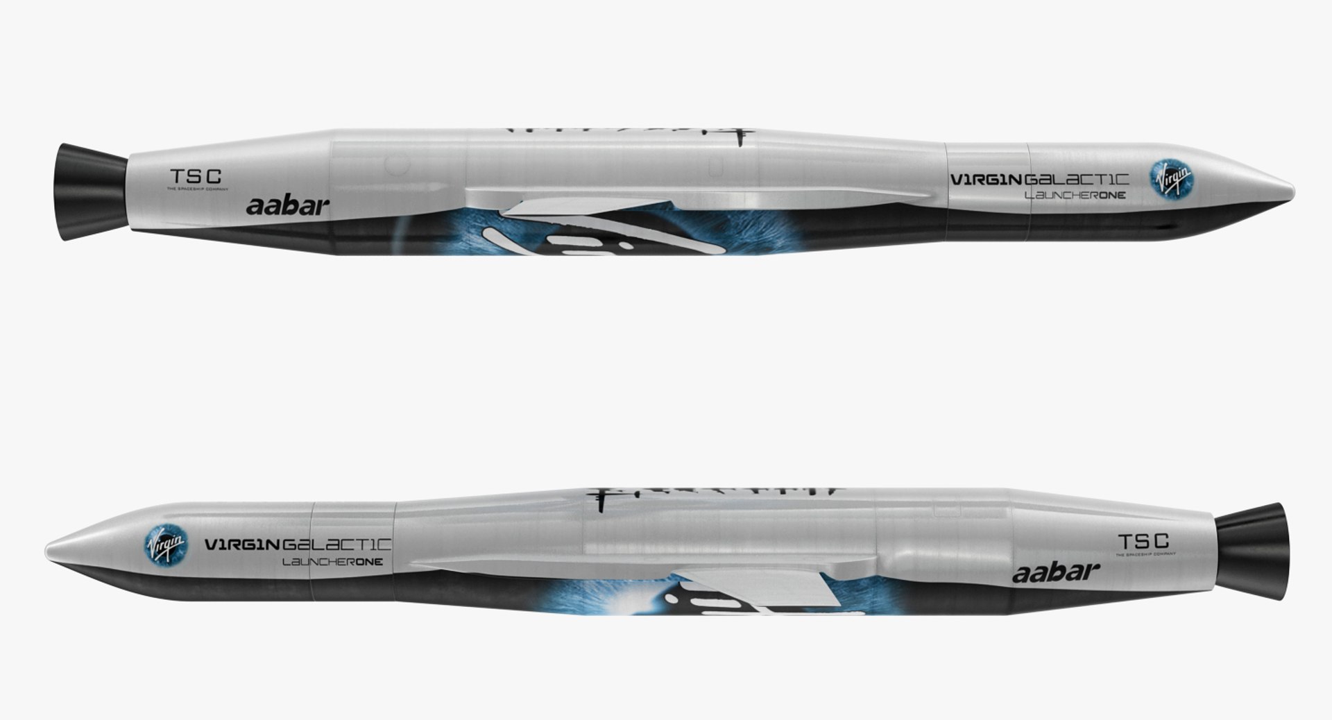 3D Virgin Galactic Rocket - TurboSquid 1259890