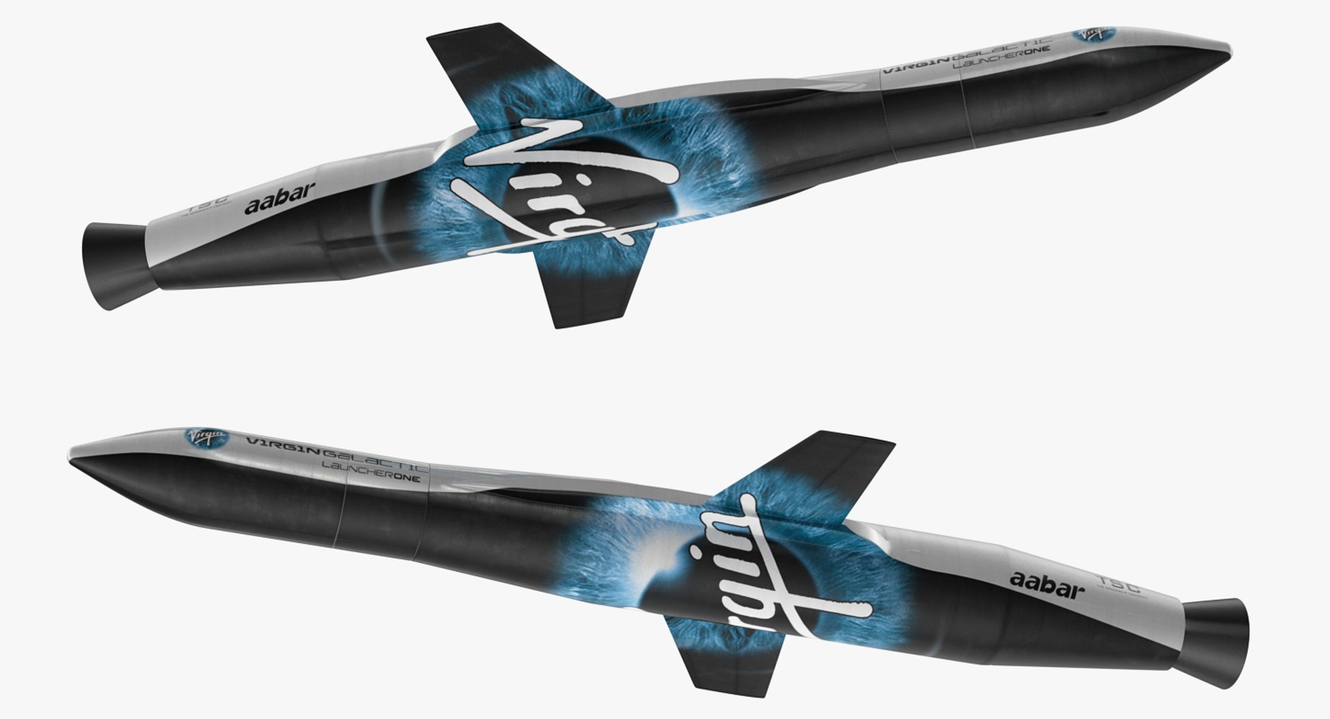 3D Virgin Galactic Rocket - TurboSquid 1259890