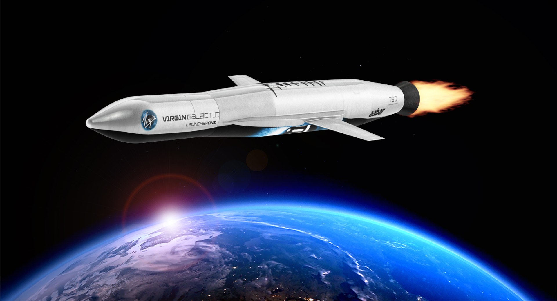 3D Virgin Galactic Rocket - TurboSquid 1259890