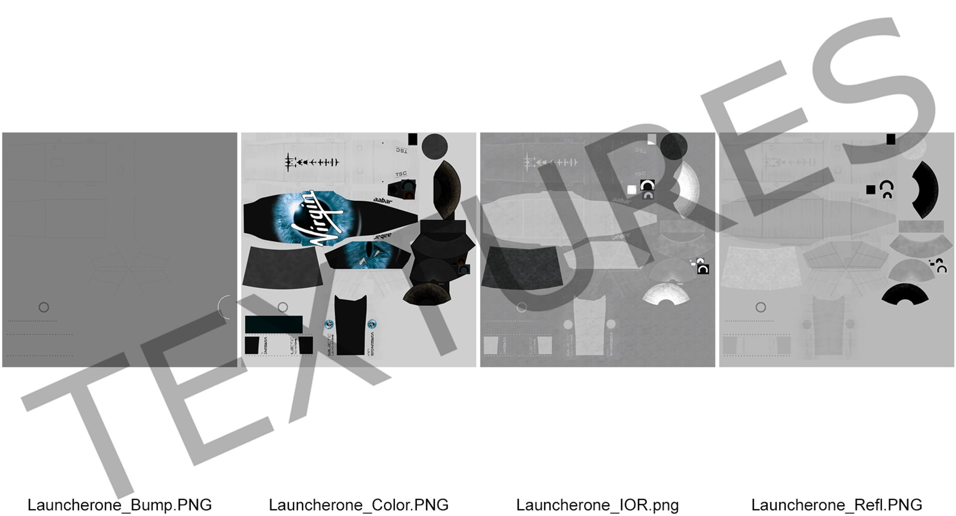 3D Virgin Galactic Rocket - TurboSquid 1259890