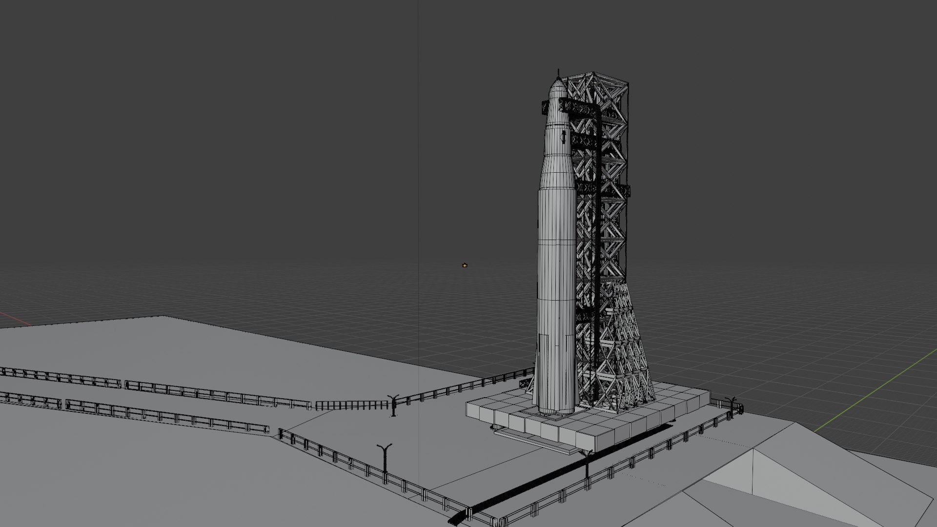 Launch Pad 3D Model - TurboSquid 1792524