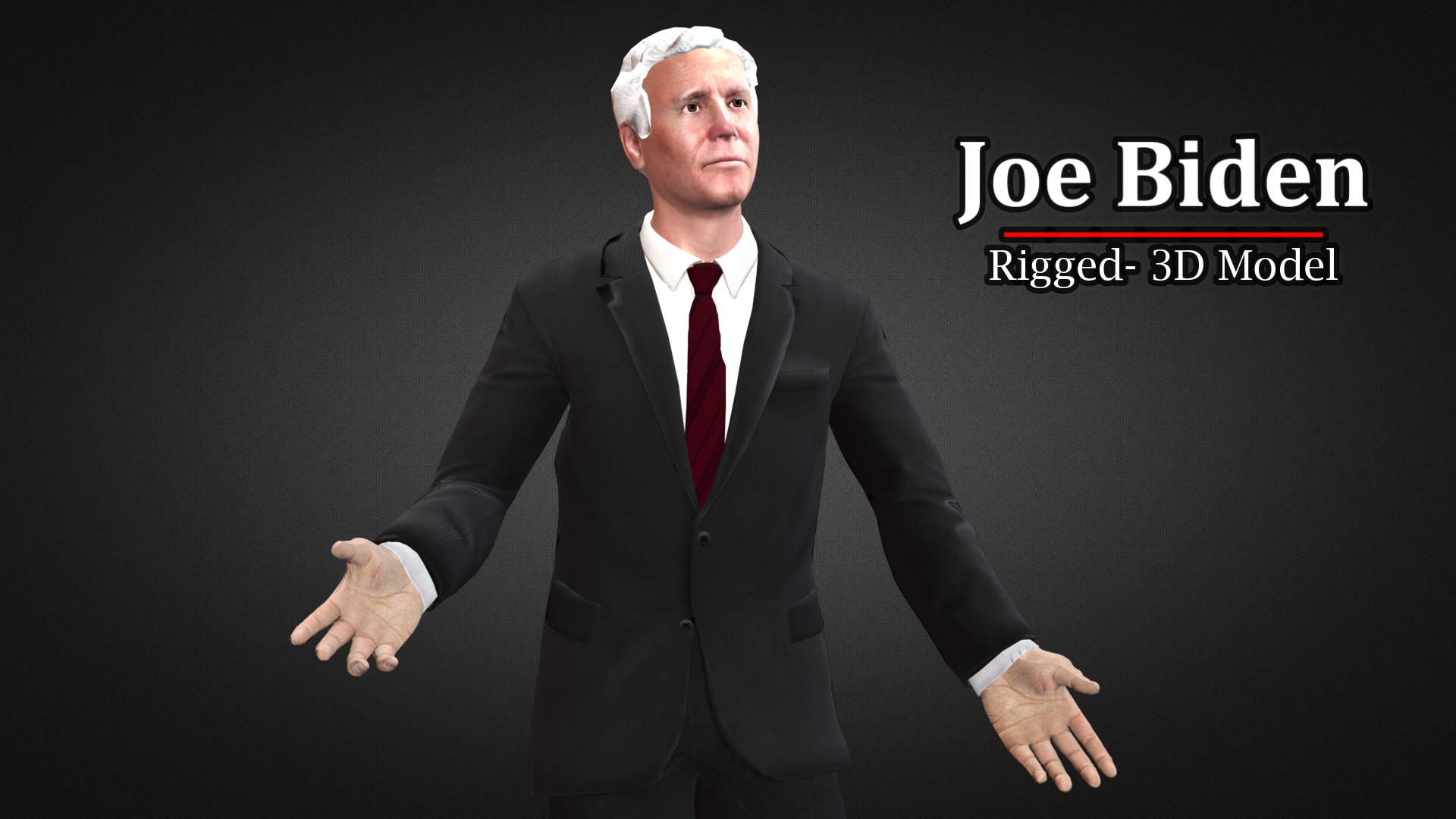 Joe Biden 3D - TurboSquid 1793267