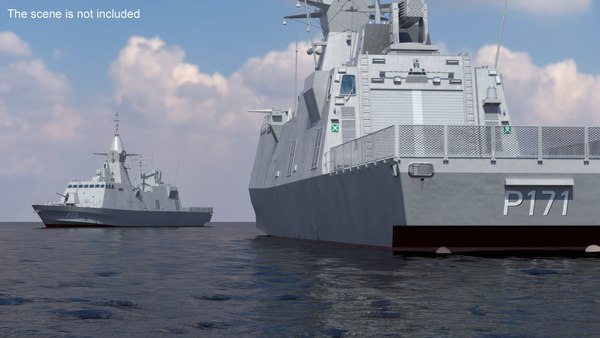 Baynunah 급 코르벳 UAE 해군 3D 모델 - TurboSquid 2328200