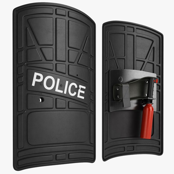 Police shield 3D model - TurboSquid 1171832
