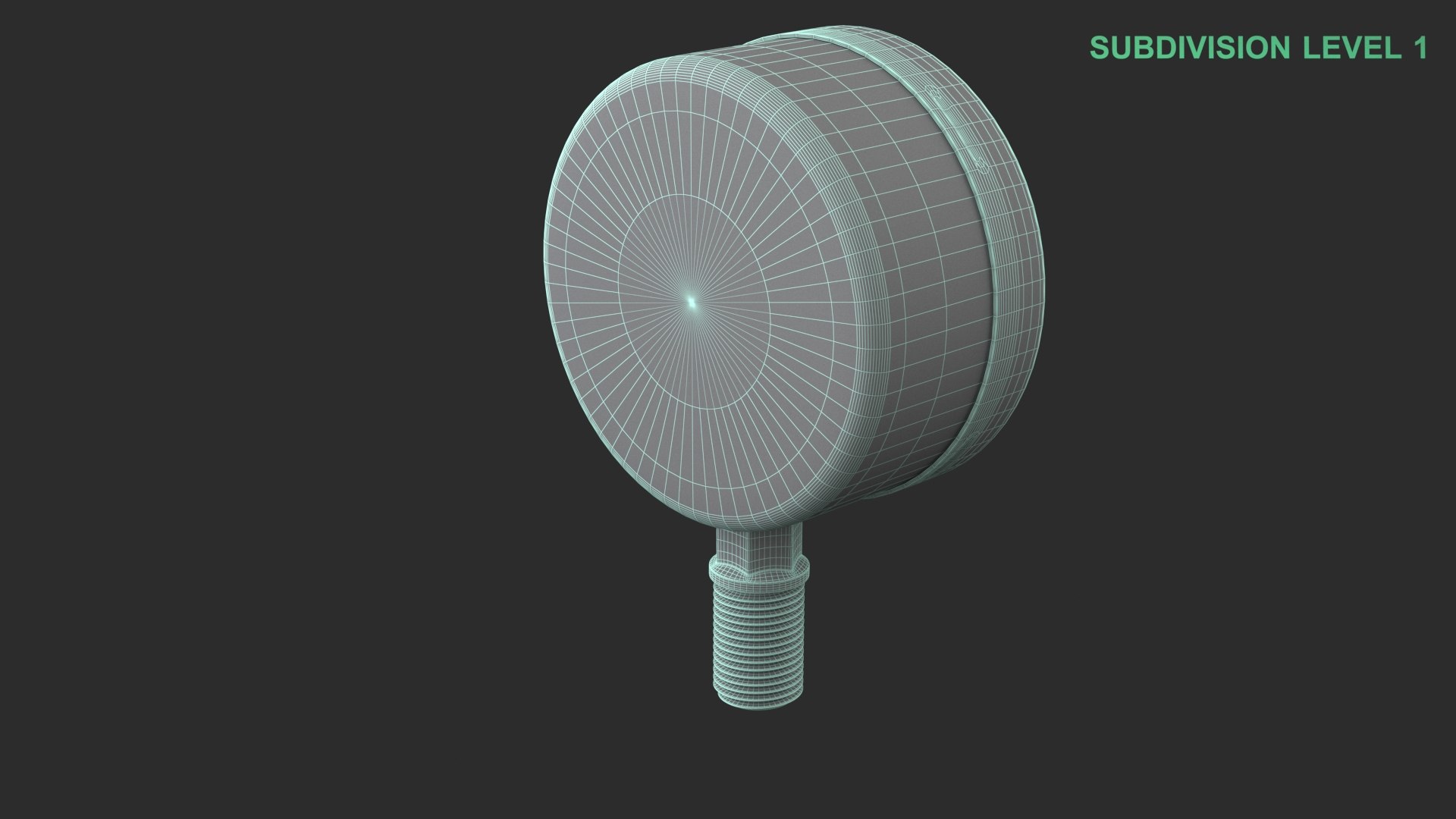 3D Pressure Gauge(1) - TurboSquid 2372144