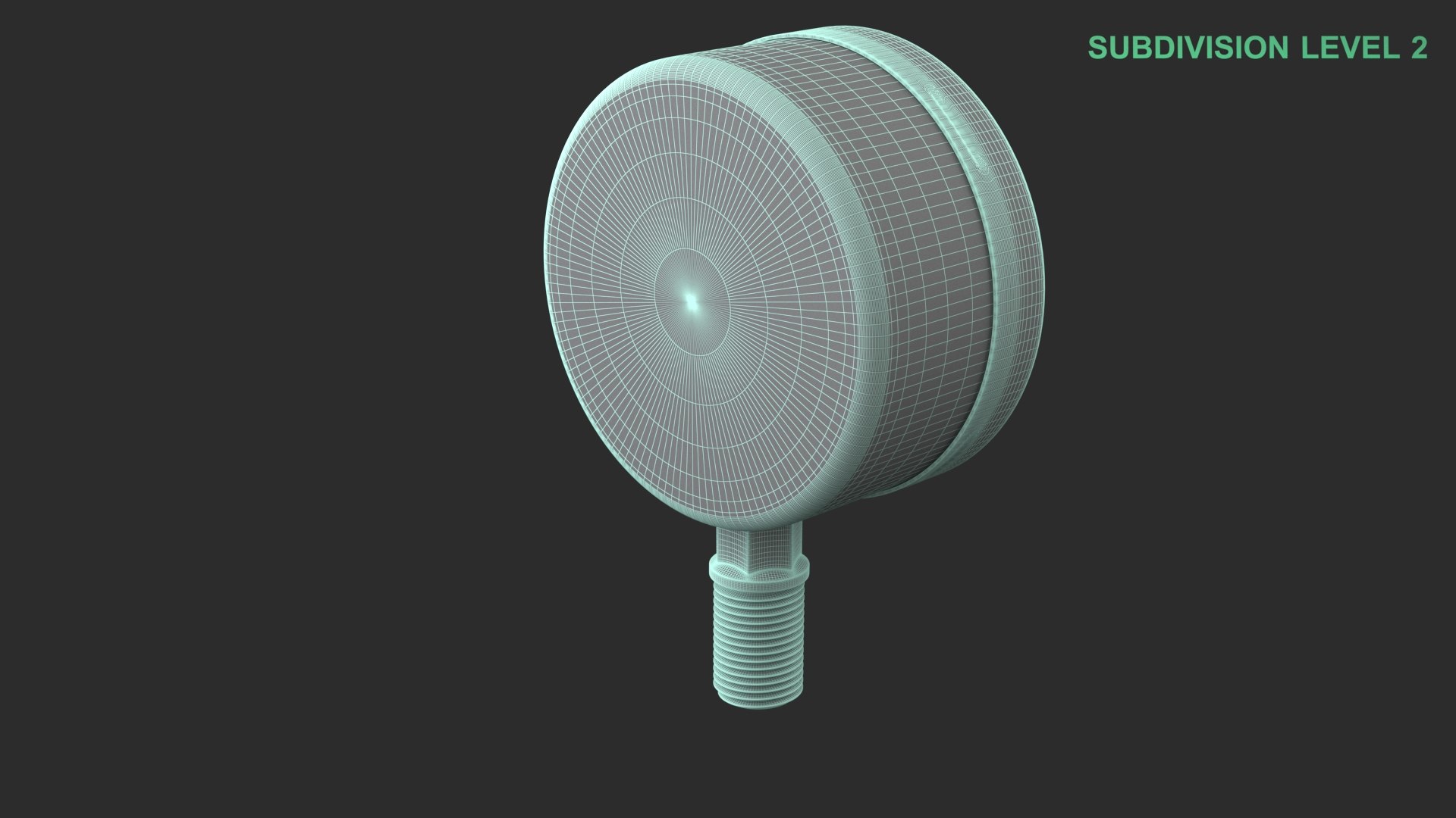 3D Pressure Gauge(1) - TurboSquid 2372144