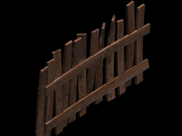 old fence obj free