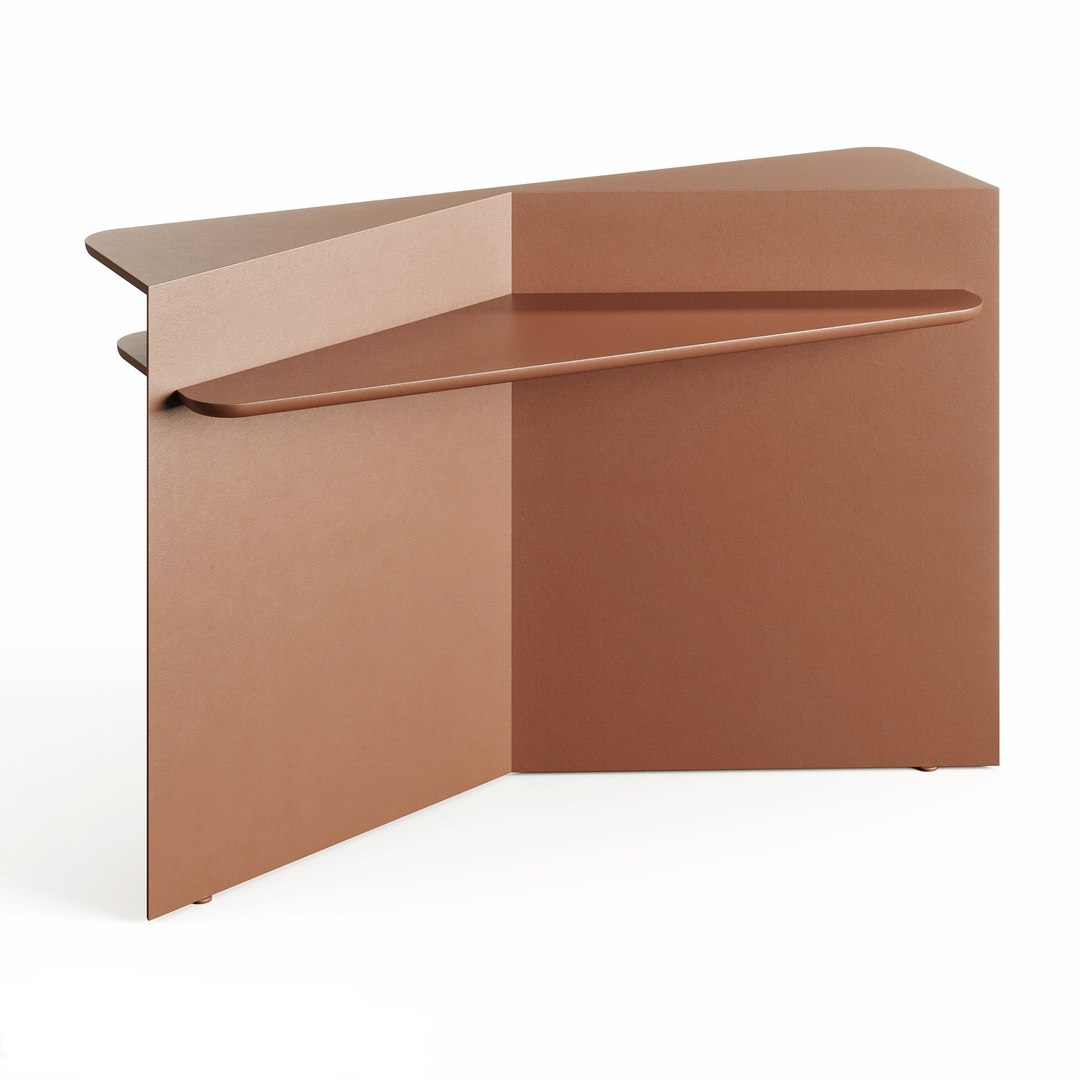 Gallotti Radice Hanami Lacquer Wood Console 3D Model - TurboSquid 1932571