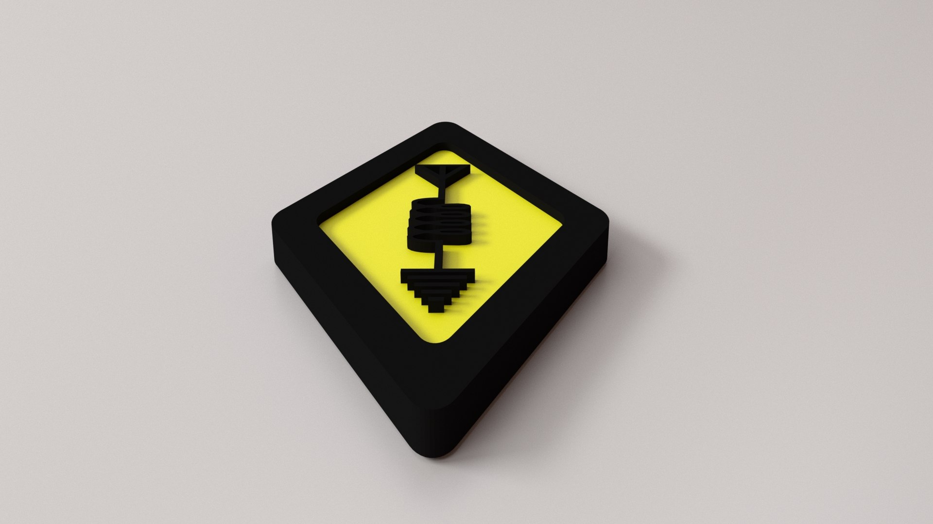 3D Ham Radio Logo Model - TurboSquid 2308962