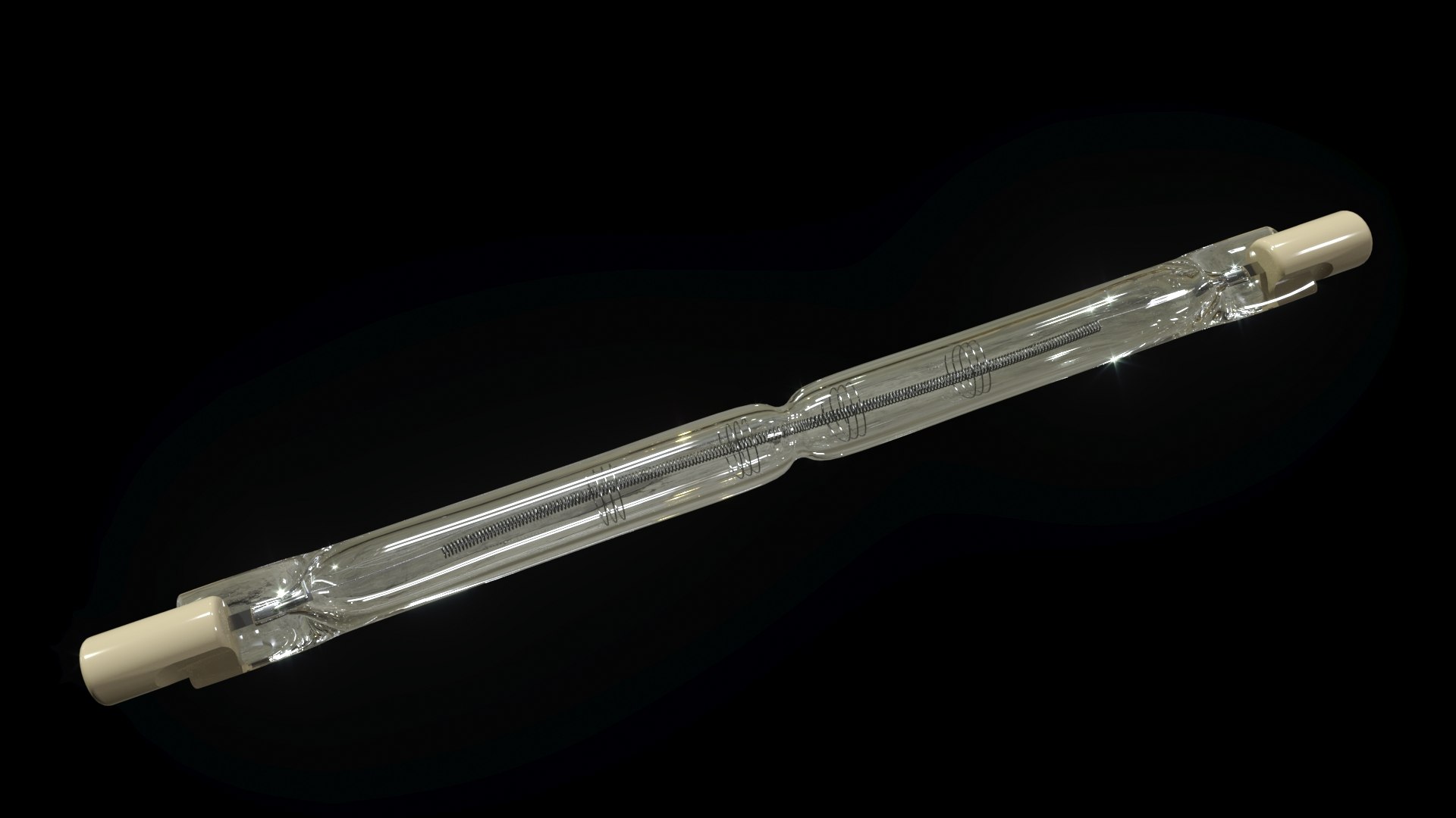 Linear Halogen Light Bulb 3D - TurboSquid 1507863