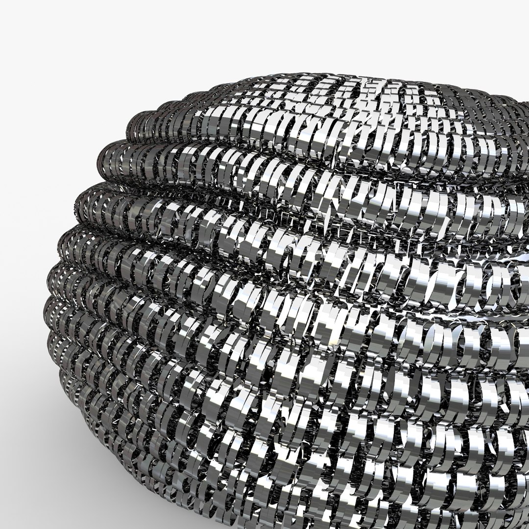 Sponge Metal 3d Model