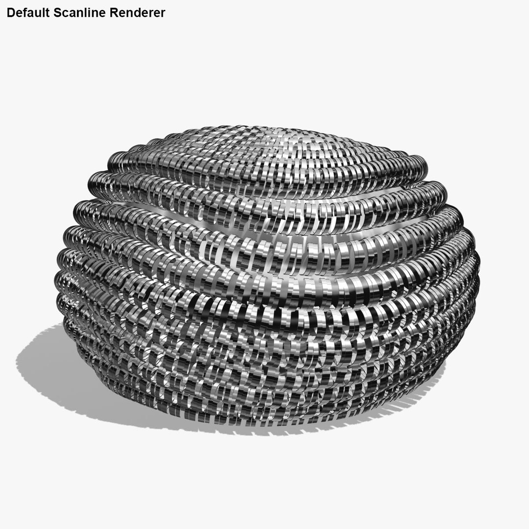 Sponge Metal 3d Model