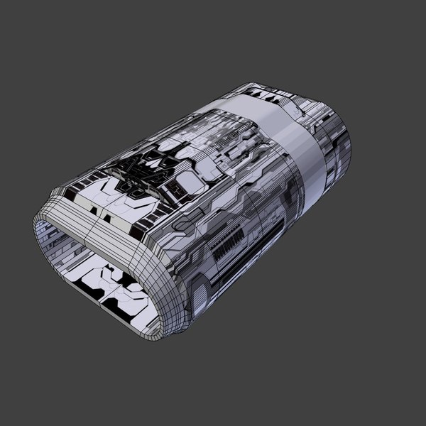 Spaceship drive 3D - TurboSquid 1284652