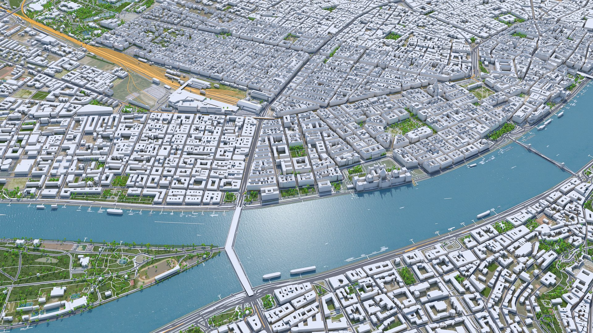 Budapest Downtown In Hungary 3D - TurboSquid 1926147