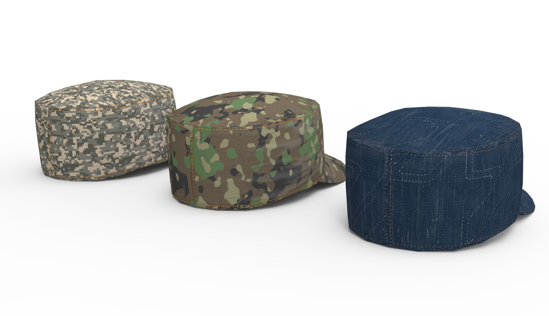 3D Army Cap Model - TurboSquid 1728372