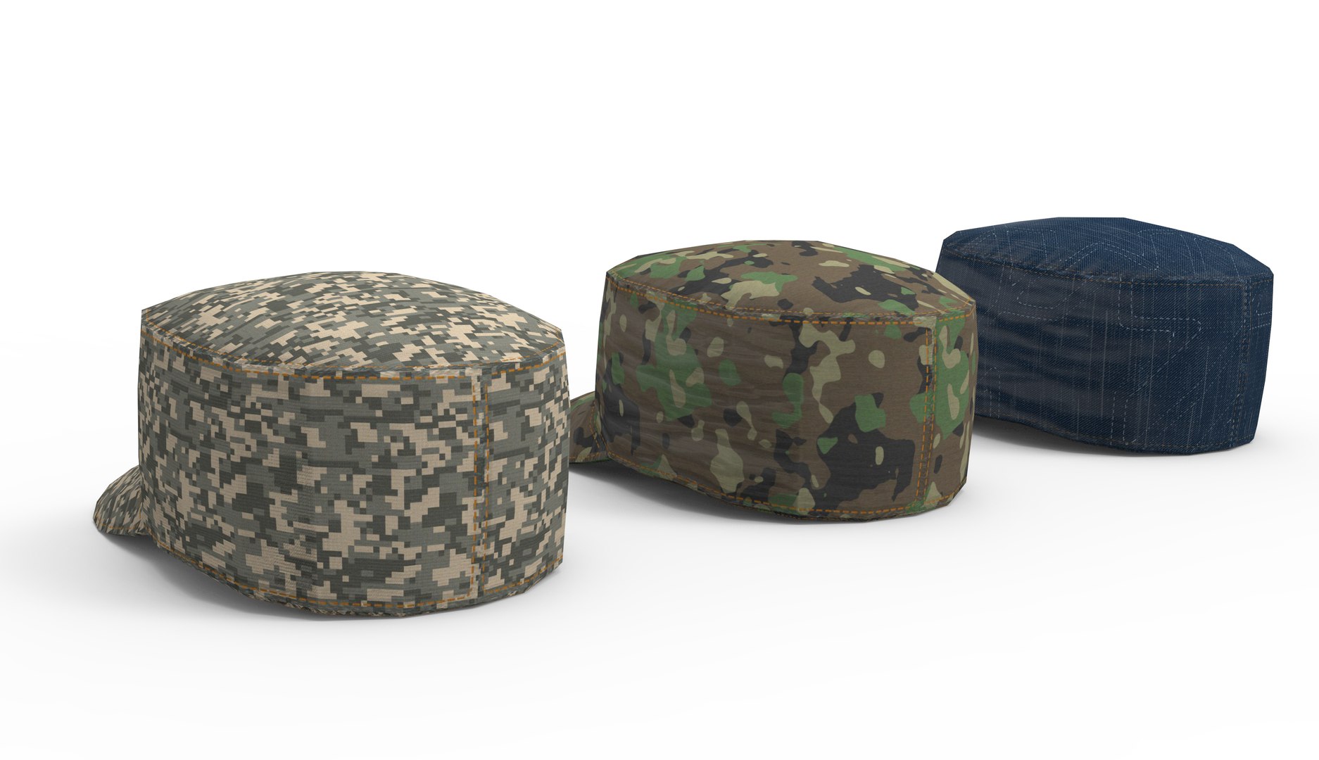 3D Army Cap Model - TurboSquid 1728372