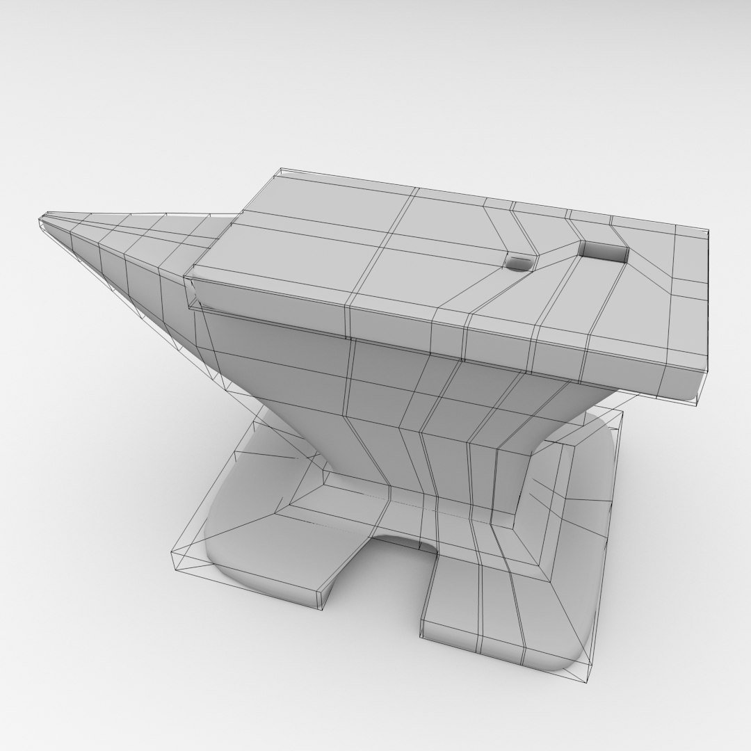 3d anvil