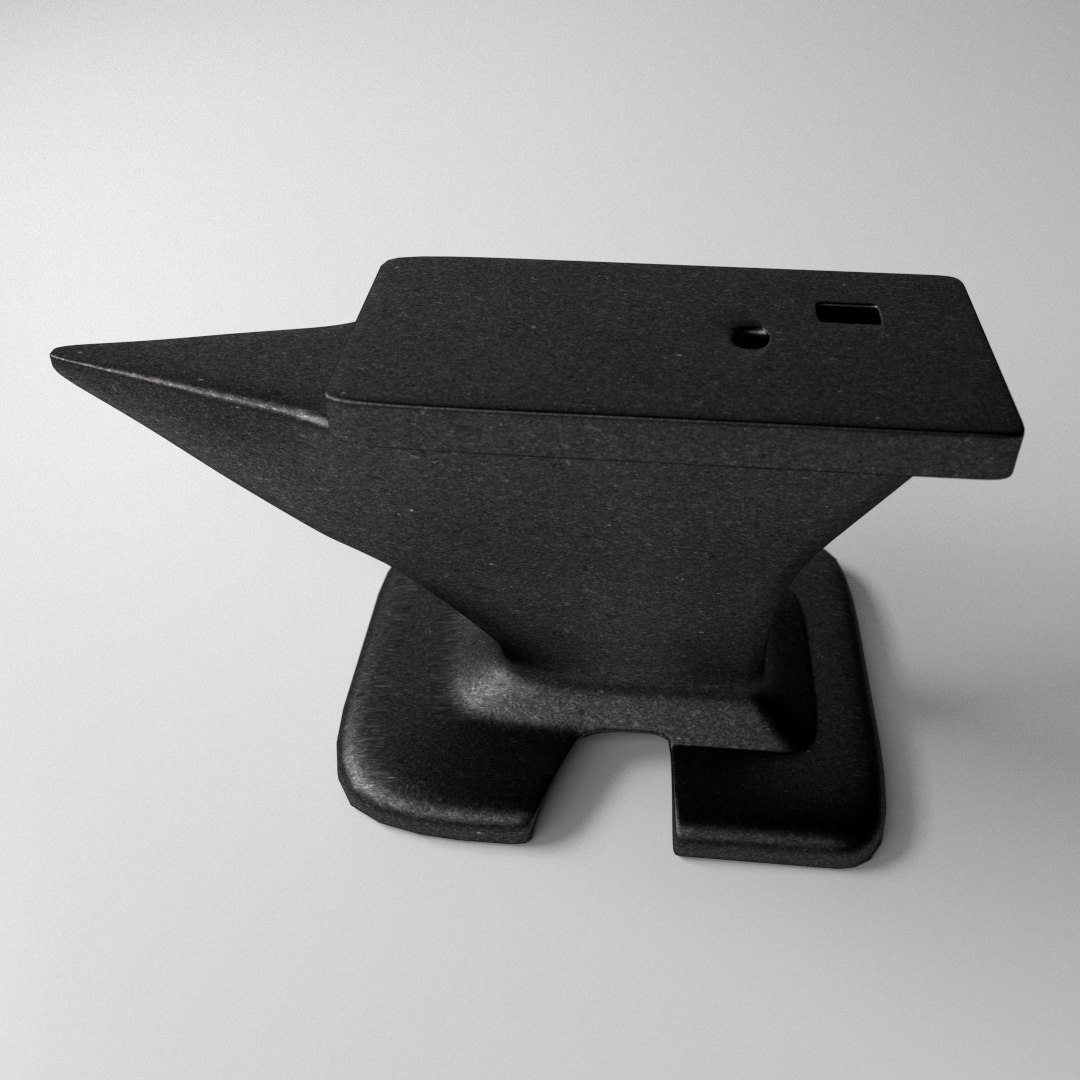 3d anvil