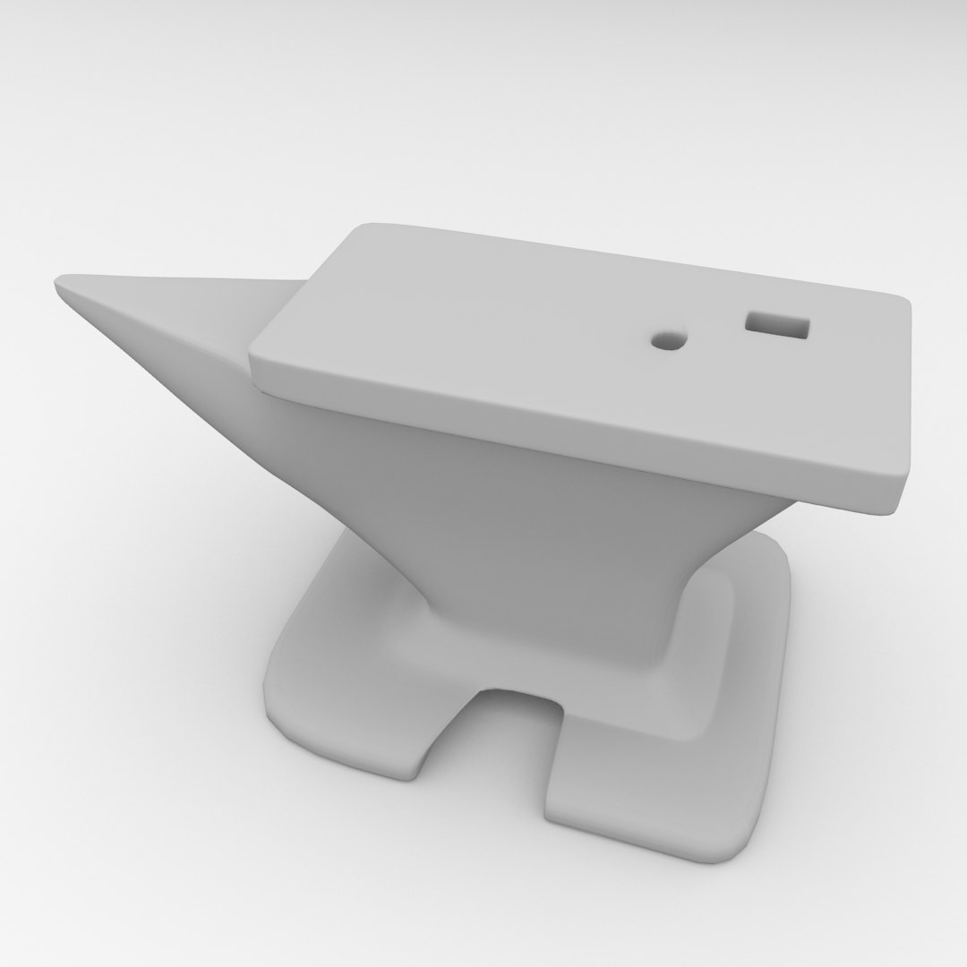 3d anvil