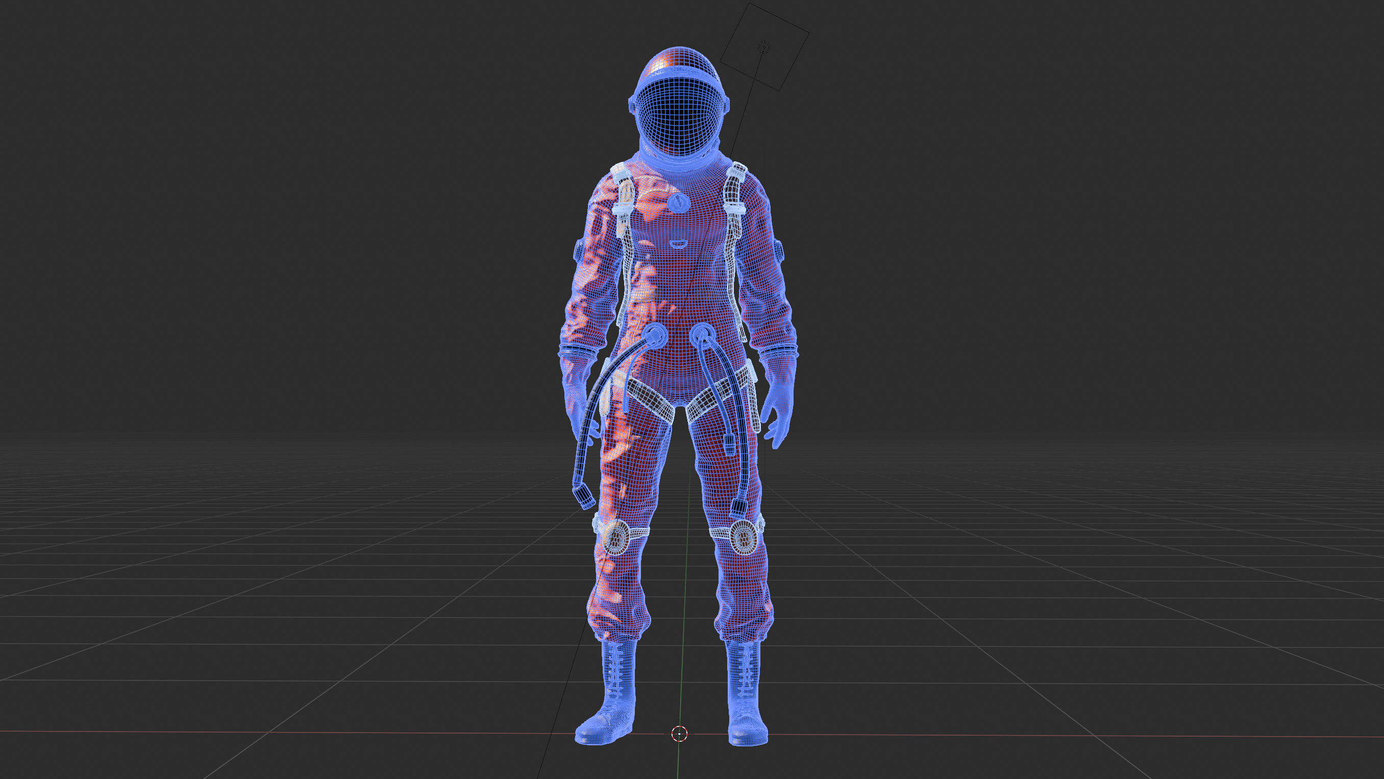 Female Space Suit 3D Model model - TurboSquid 1801159