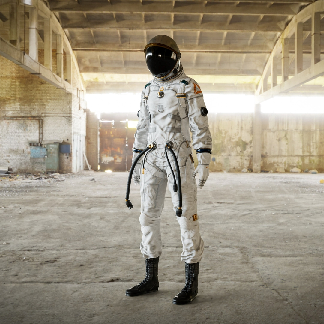 Female Space Suit 3D Model model - TurboSquid 1801159