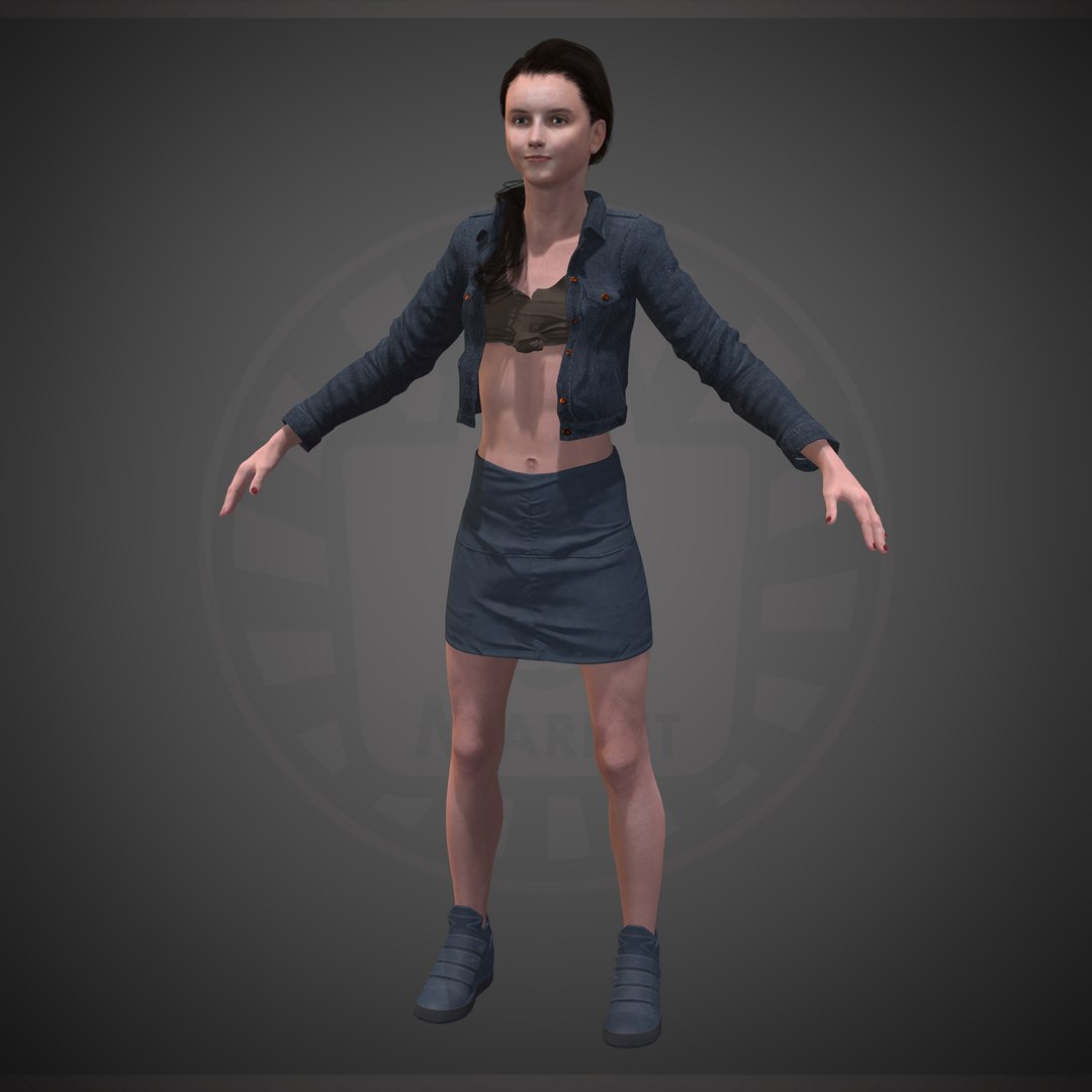 Character people human model - TurboSquid 1682173