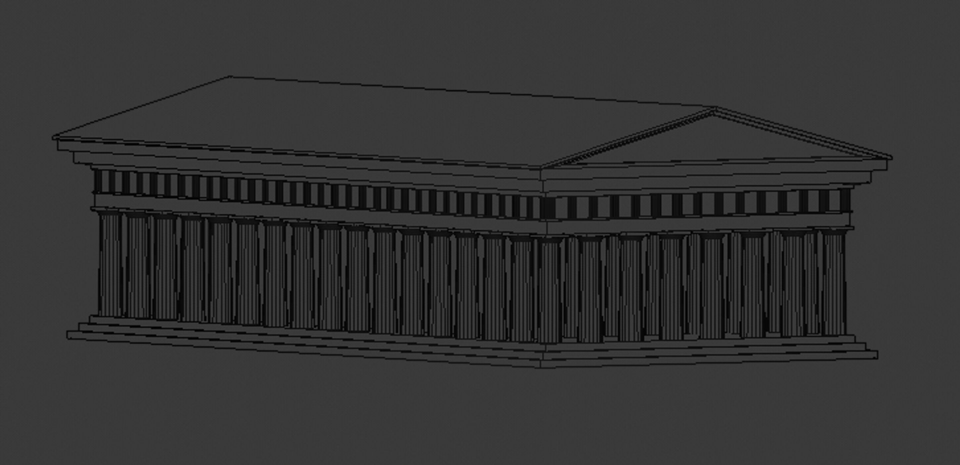 Greek Parthenon 3D Model - TurboSquid 1582117