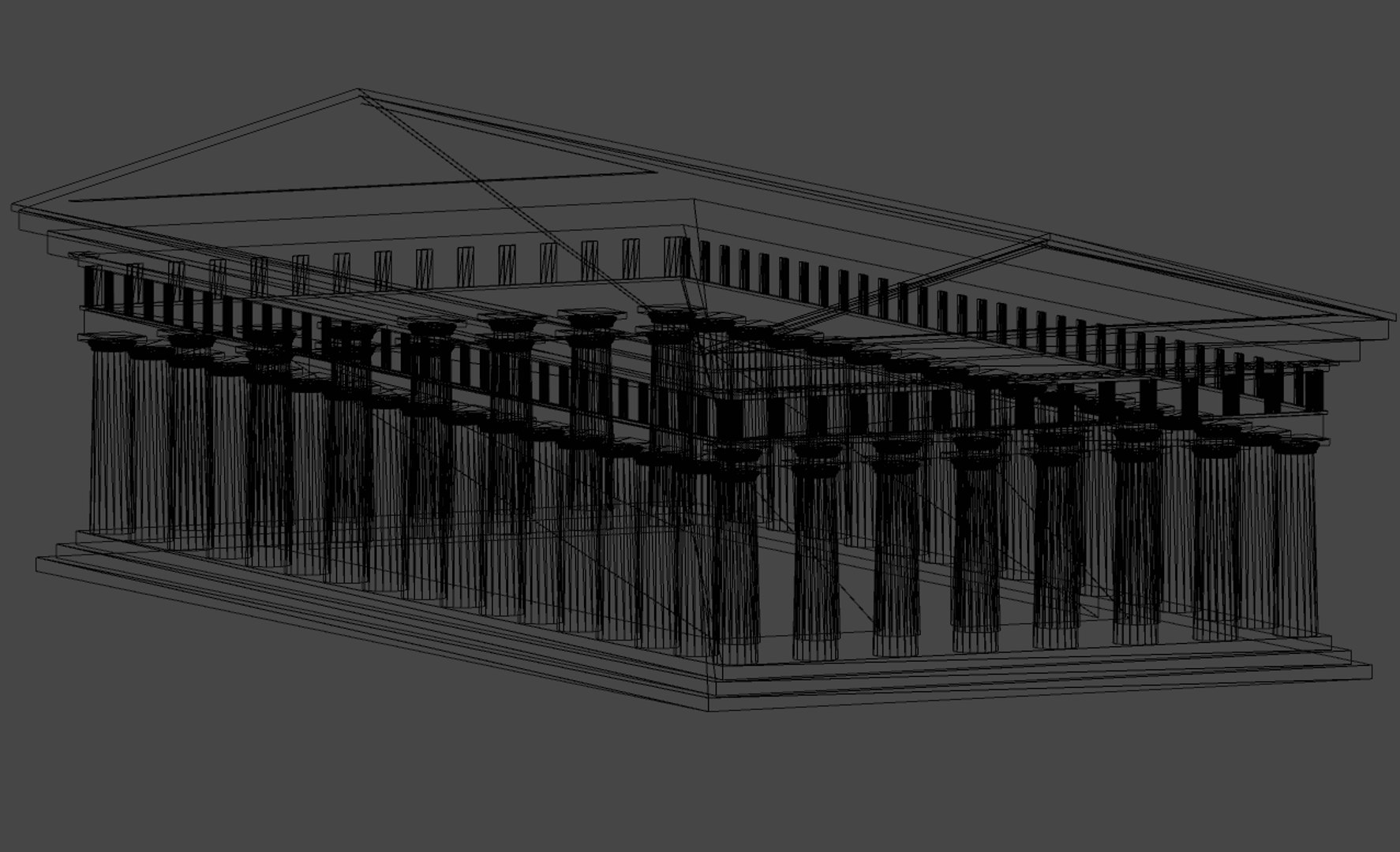 Greek Parthenon 3D Model - TurboSquid 1582117