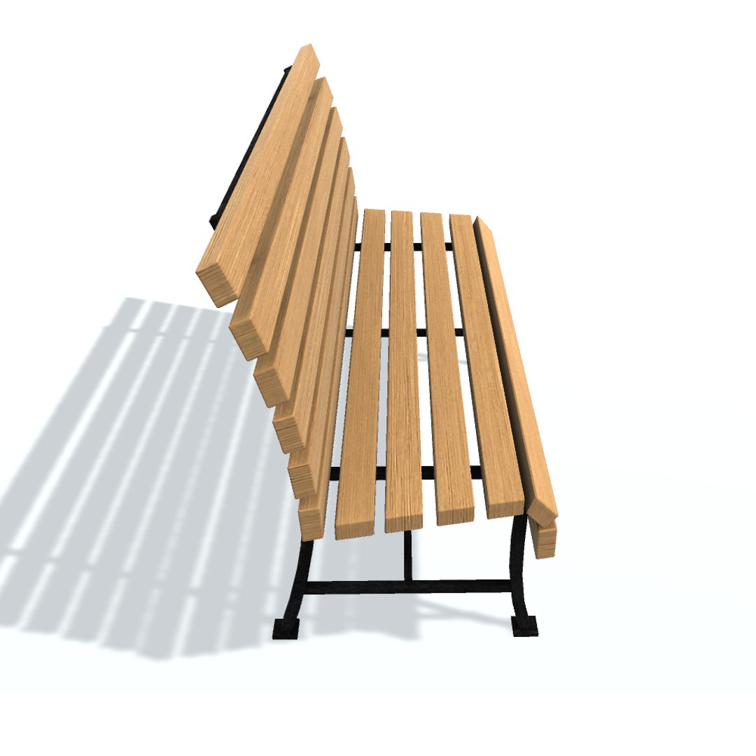 3D Usual Bench N Model - TurboSquid 1232106