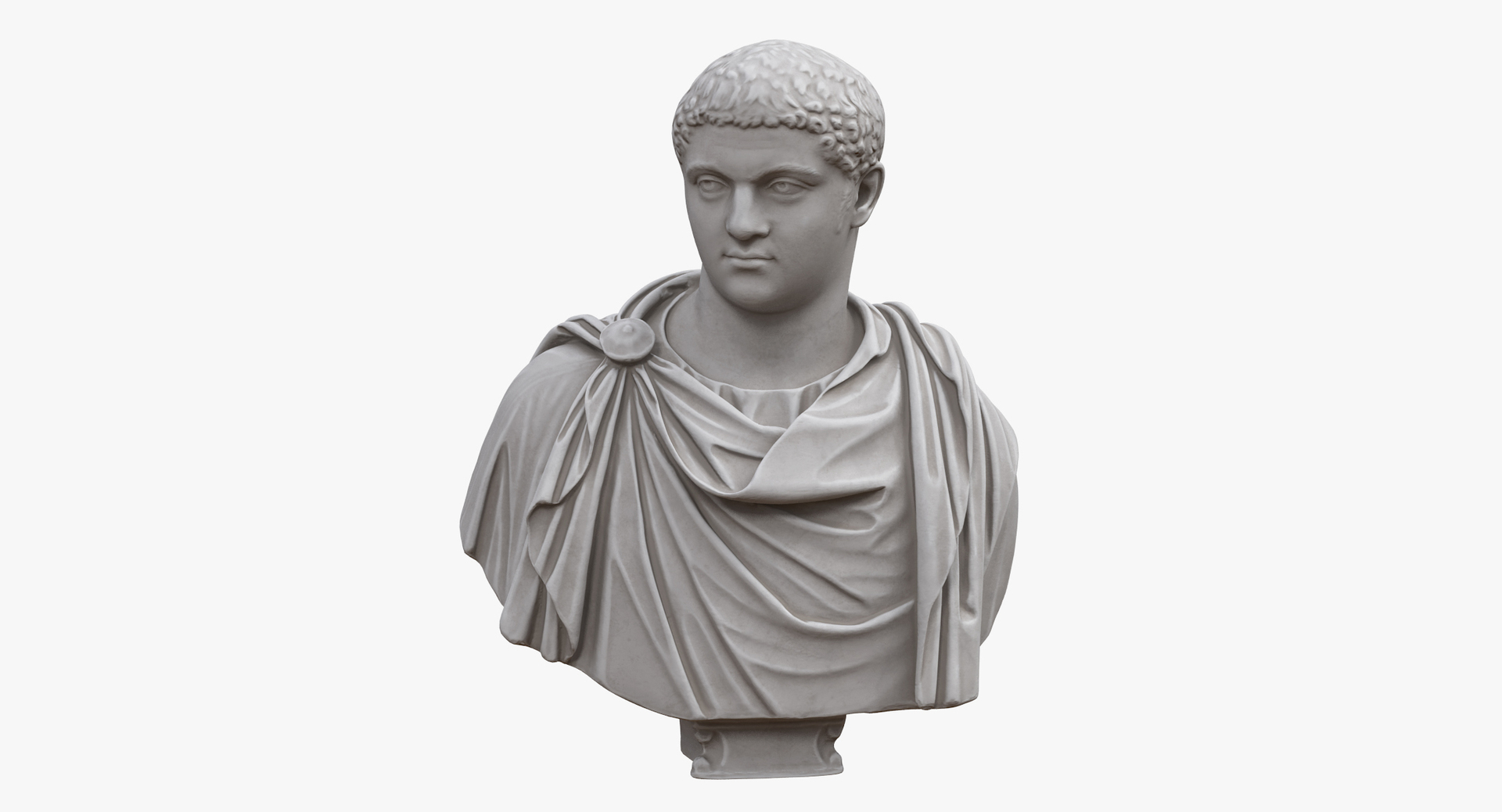 3D Emperor Geta Bust Model - TurboSquid 1480996