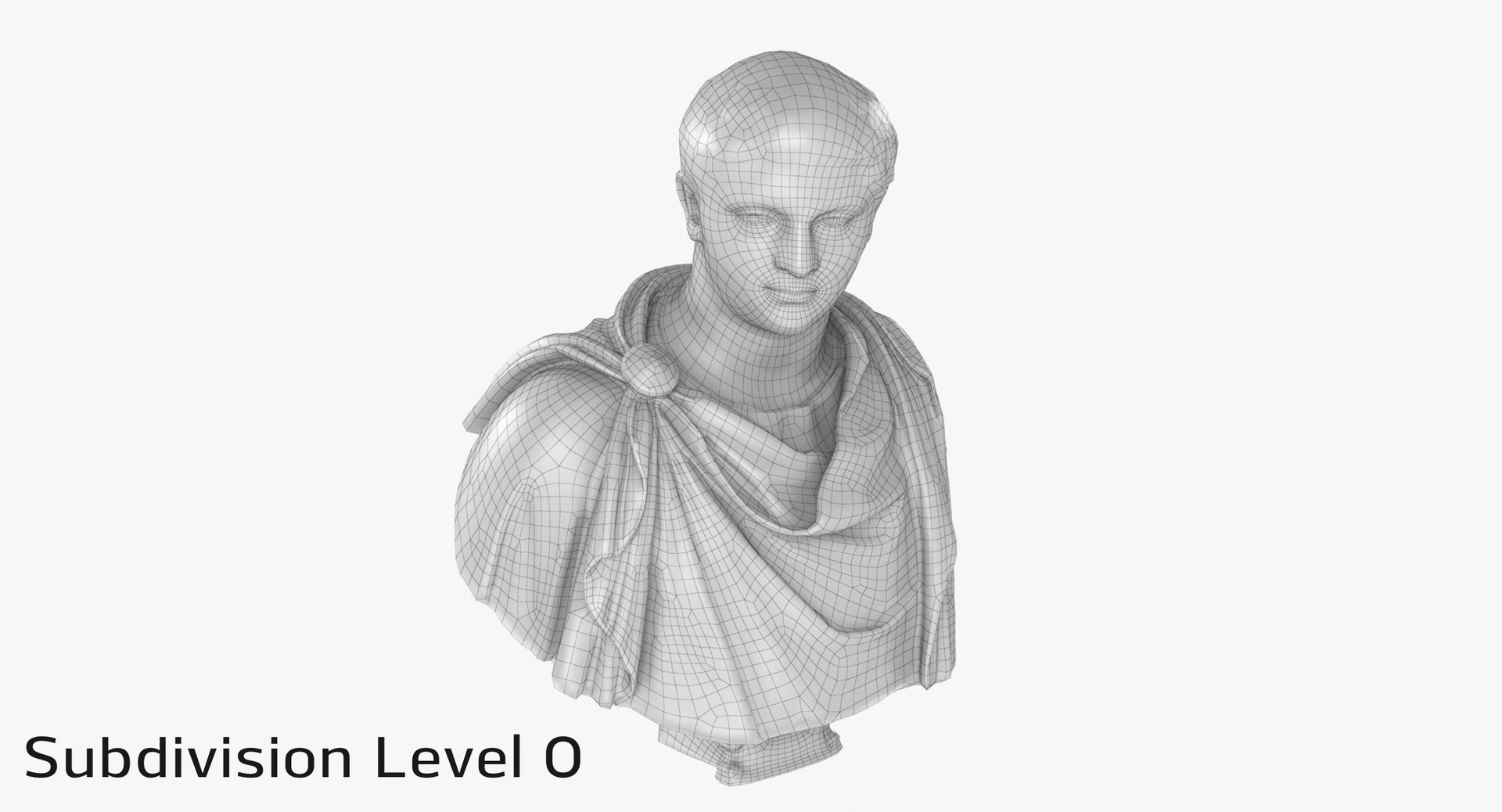 3D Emperor Geta Bust Model - TurboSquid 1480996