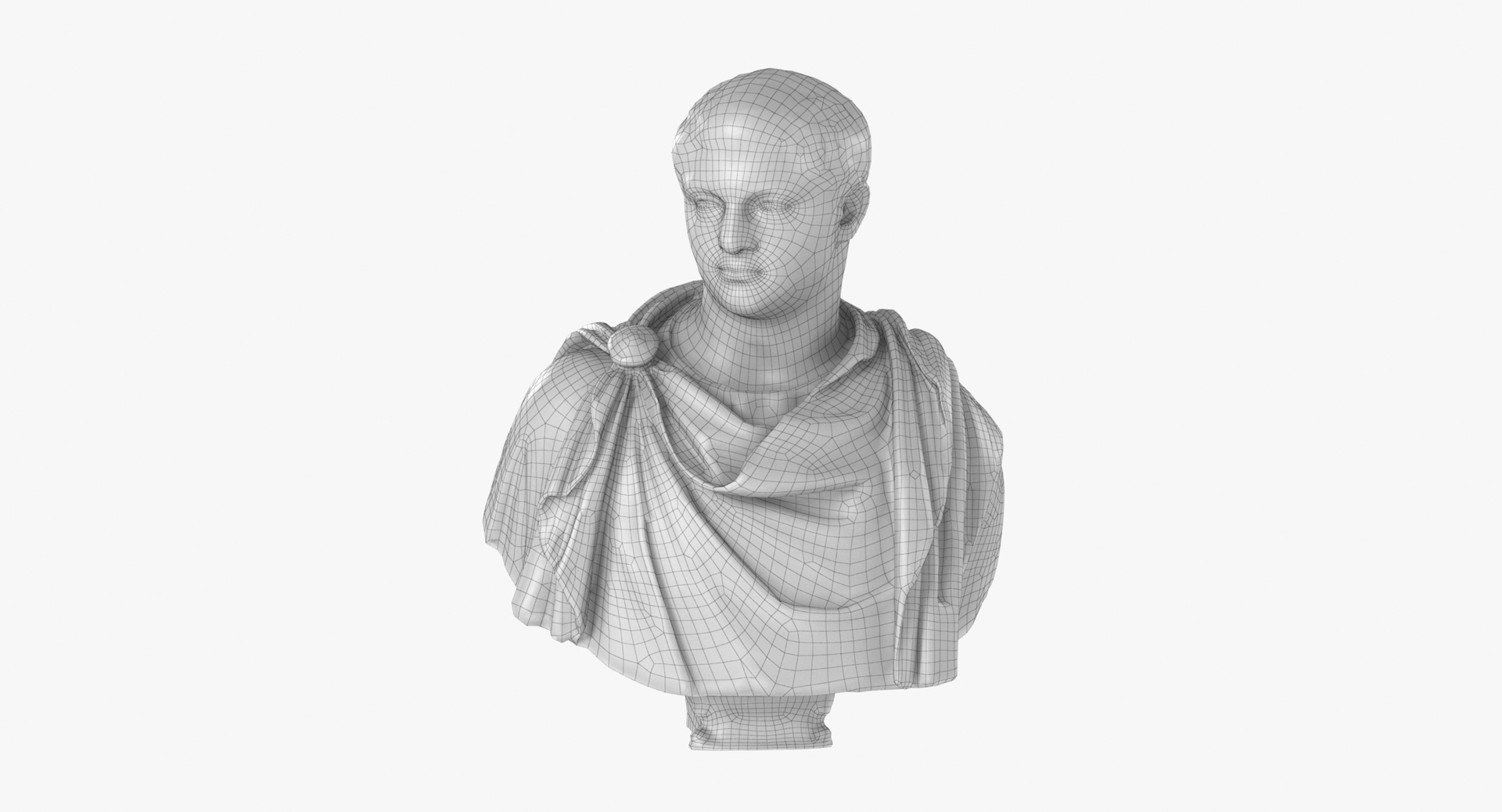 3D Emperor Geta Bust Model - TurboSquid 1480996