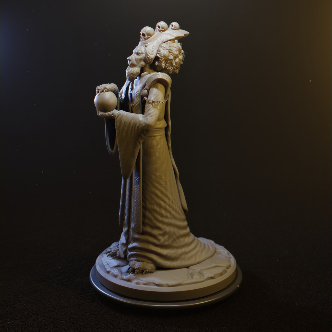 Wizard 3D Model - TurboSquid 2322318