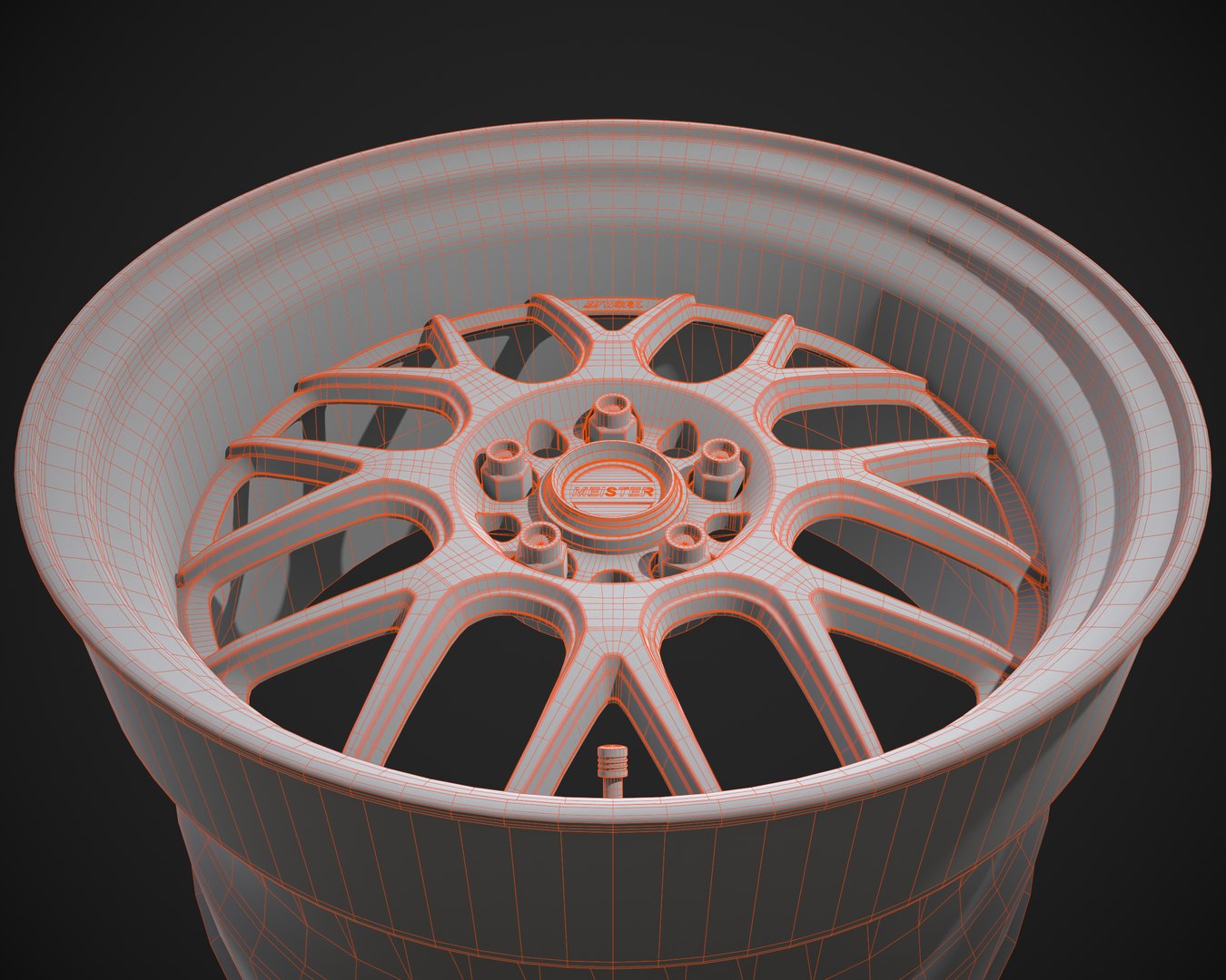 Rim Meister Work Wheels Model - TurboSquid 1539396