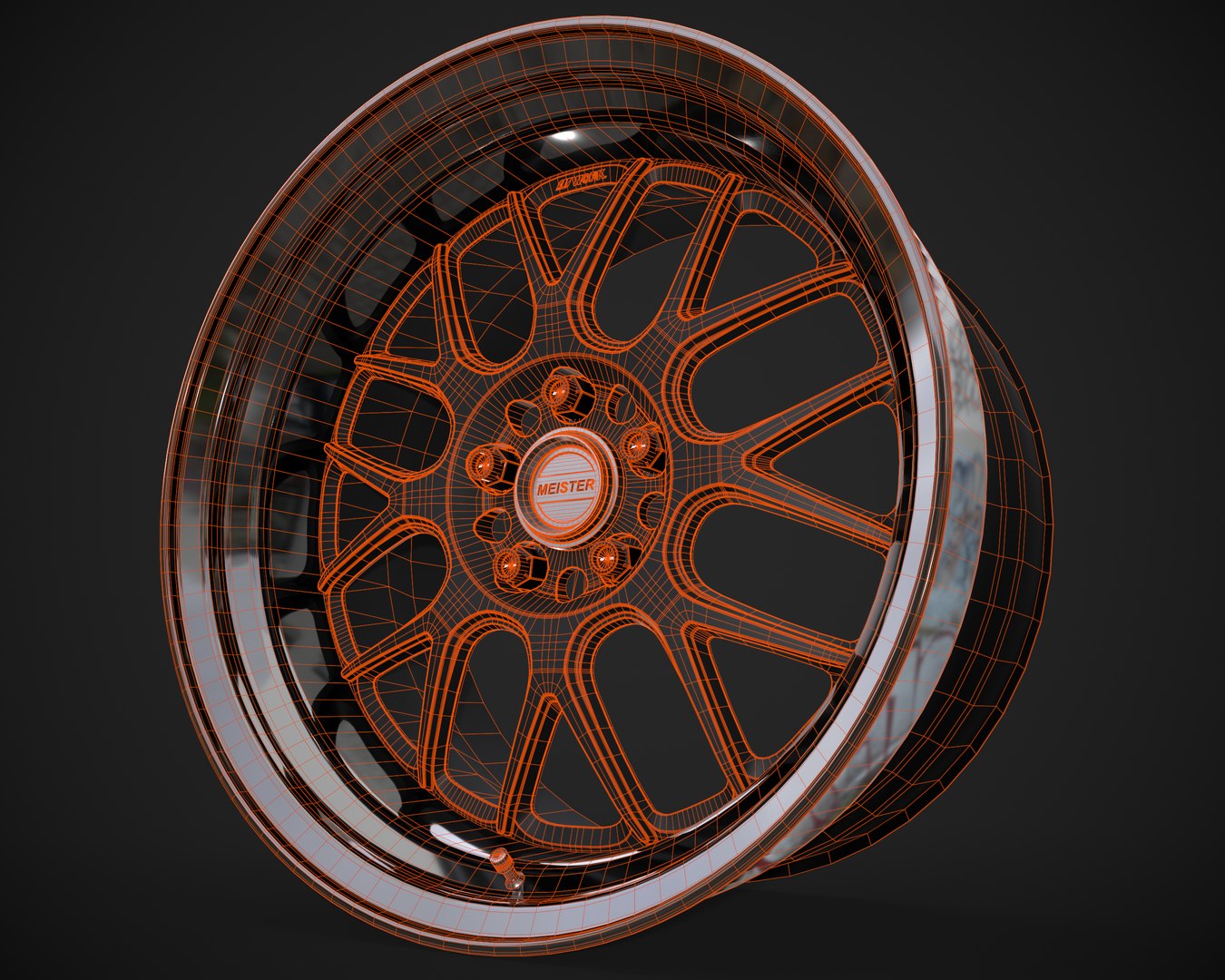 Rim Meister Work Wheels Model - TurboSquid 1539396