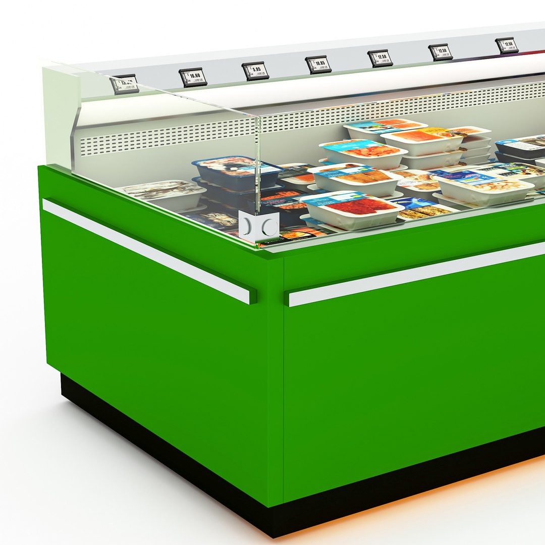 3D Seafood Display LB09 - TurboSquid 2033701